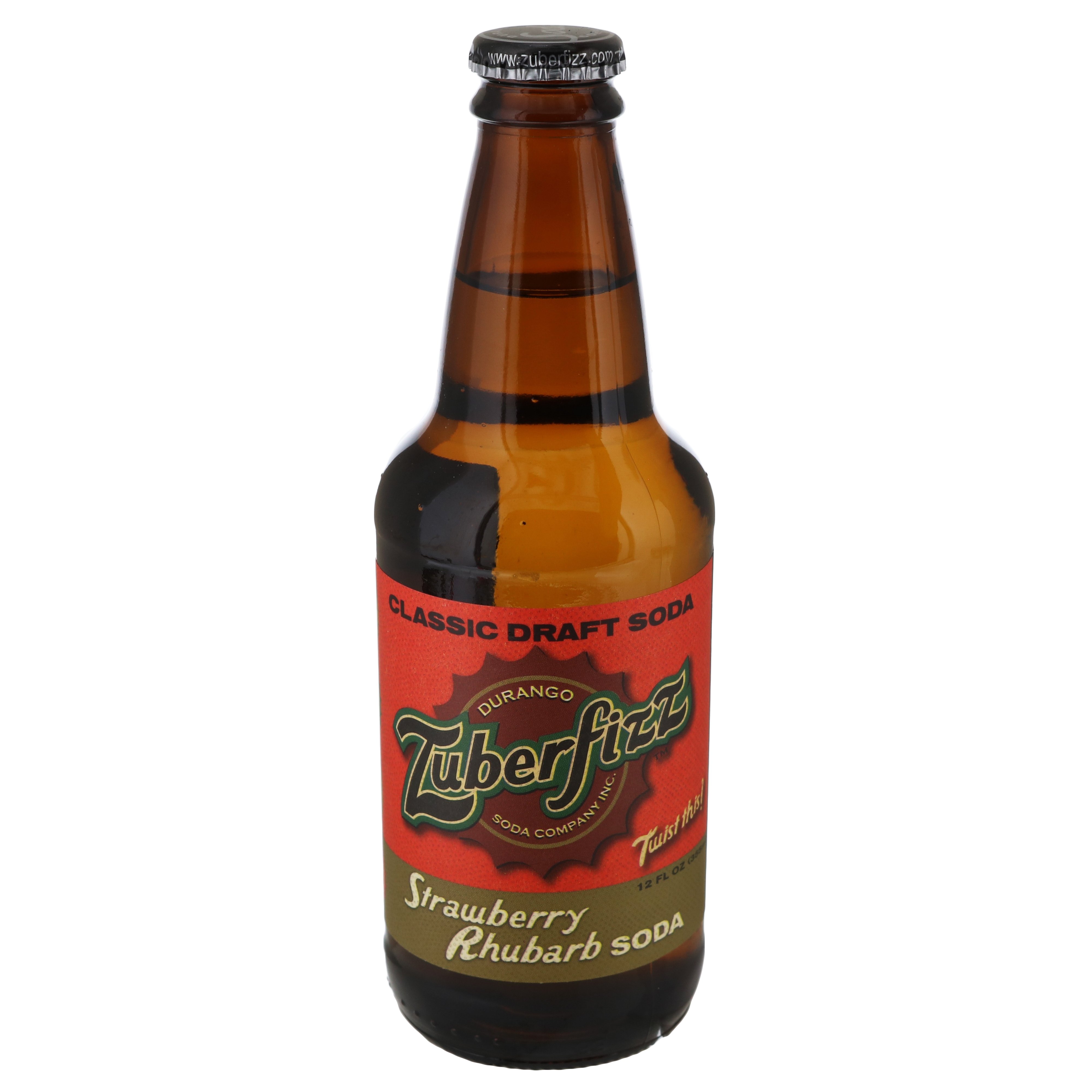 Zuberfizz Durango Strawberry Rhubarb Classic Draft Soda - Shop Soda at ...