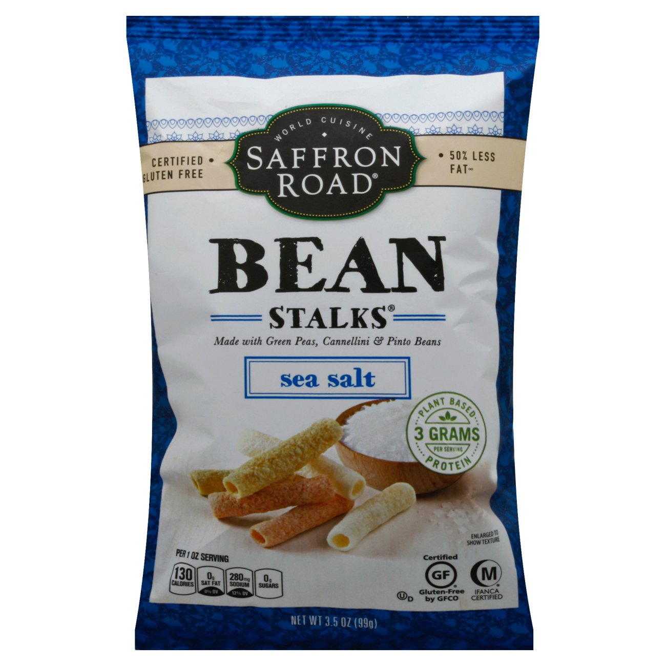 Saffron Road Beanstalks Sea Salt - Shop Chips at H-E-B