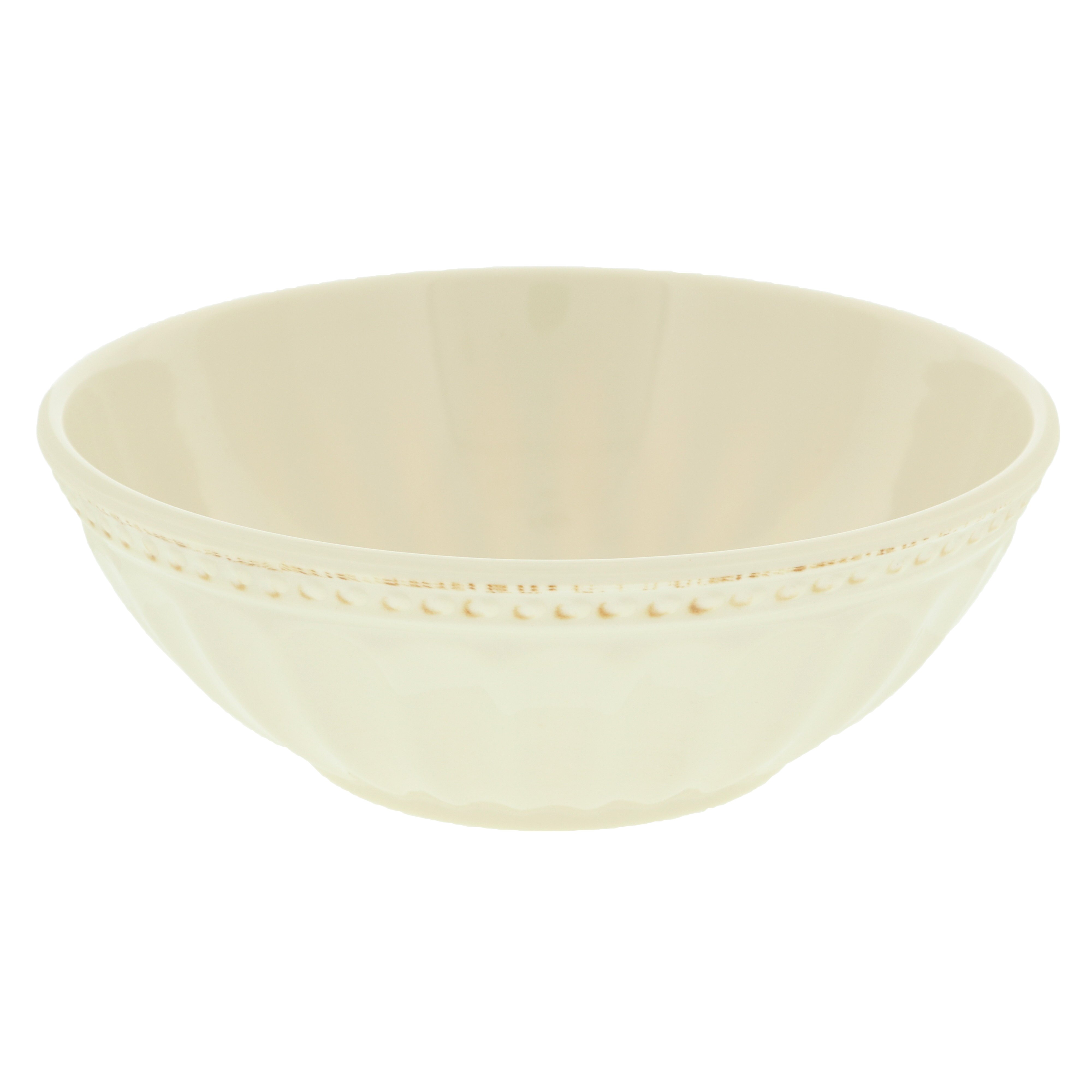 Dining Style Beaded 7 Inch Small Ivory Bowl - Shop Bowls at H-E-B