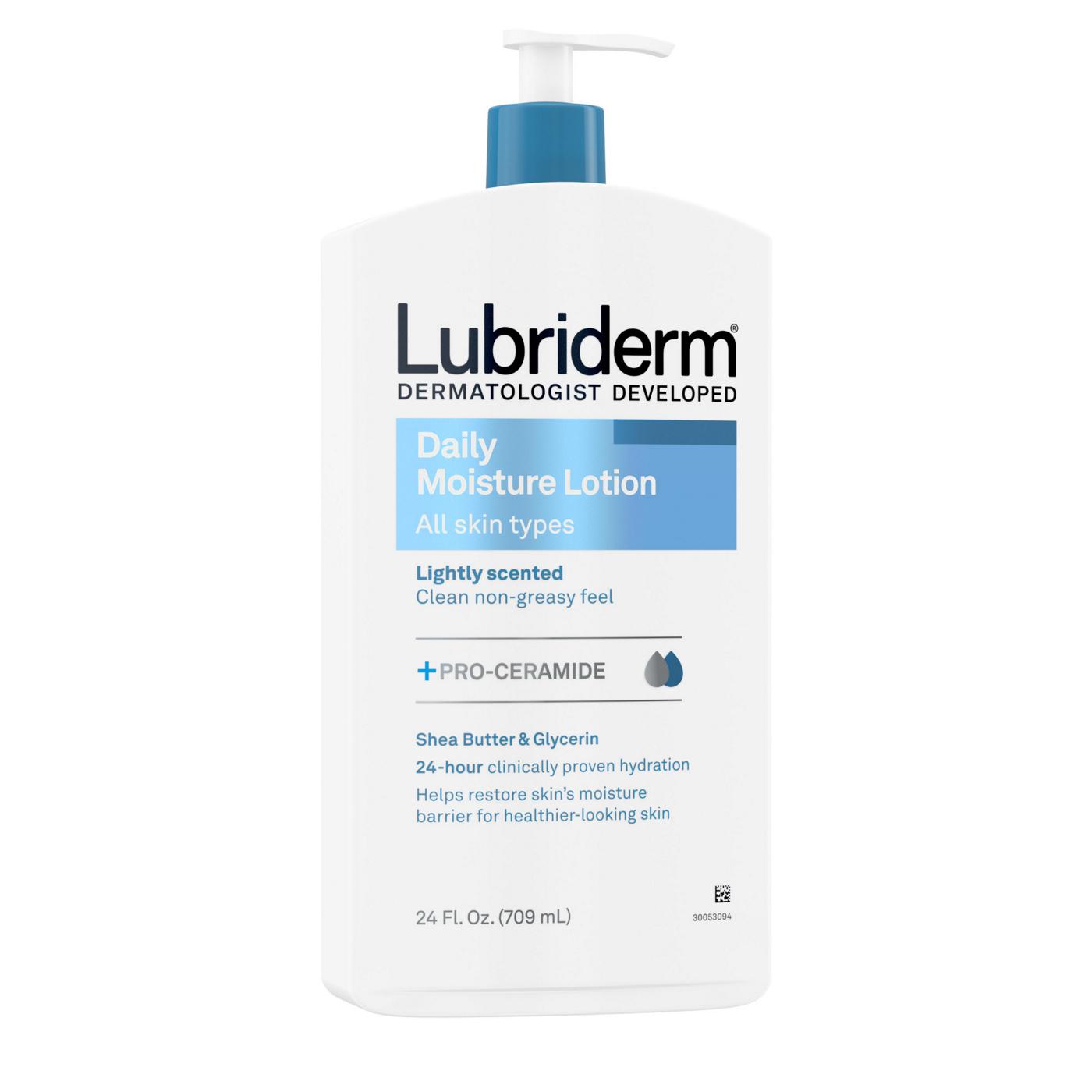 Lubriderm Daily Moisture Body Lotion + Pro-Ceramide - Shop Body lotion ...