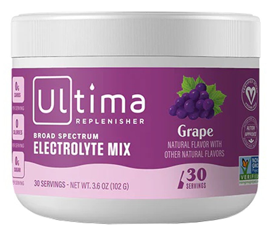 Ultima Replenisher Grape Electrolyte Electrolyte Hydration Powder ...
