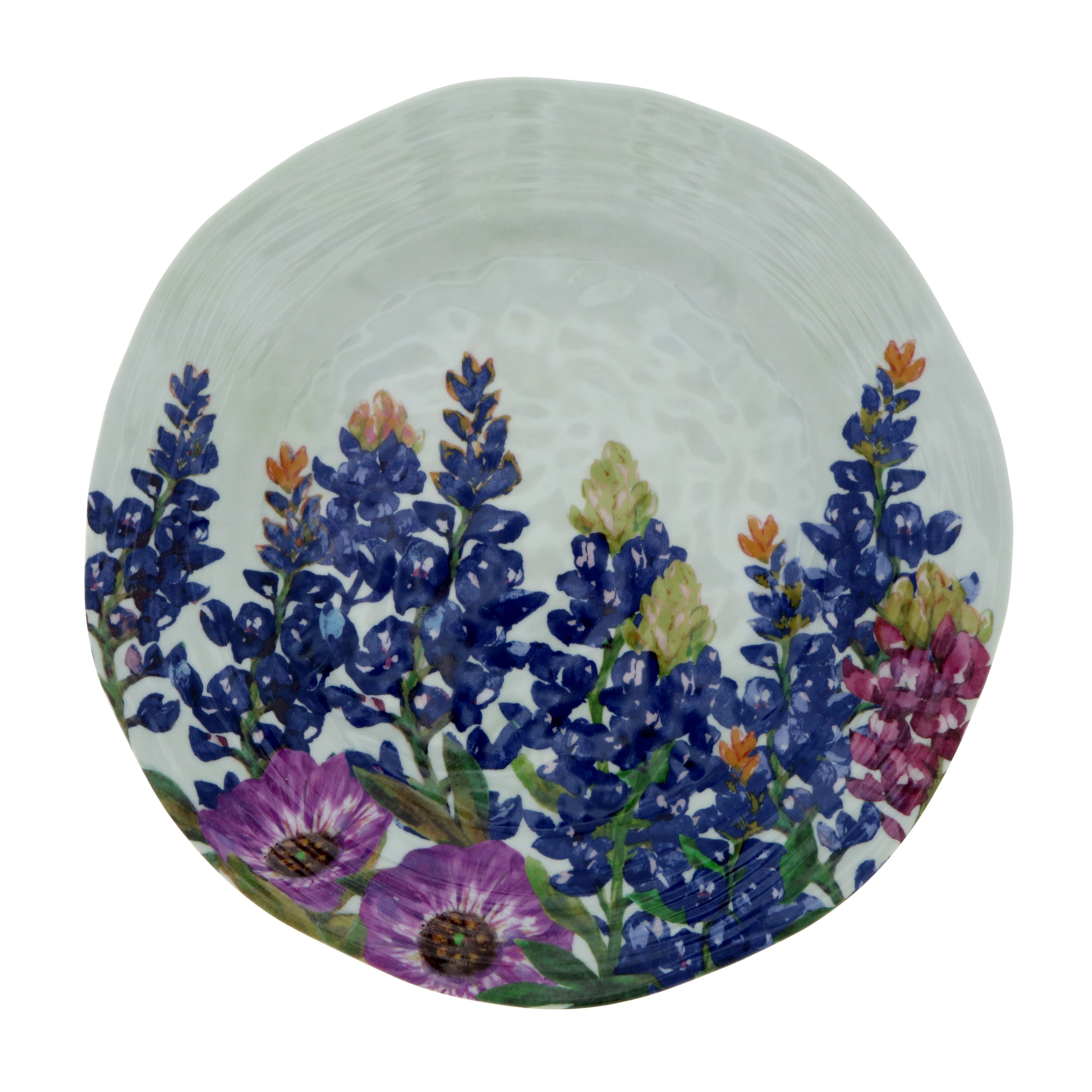 Dining Style Bluebonnet Melamine Salad Plate - Shop Plates at H-E-B
