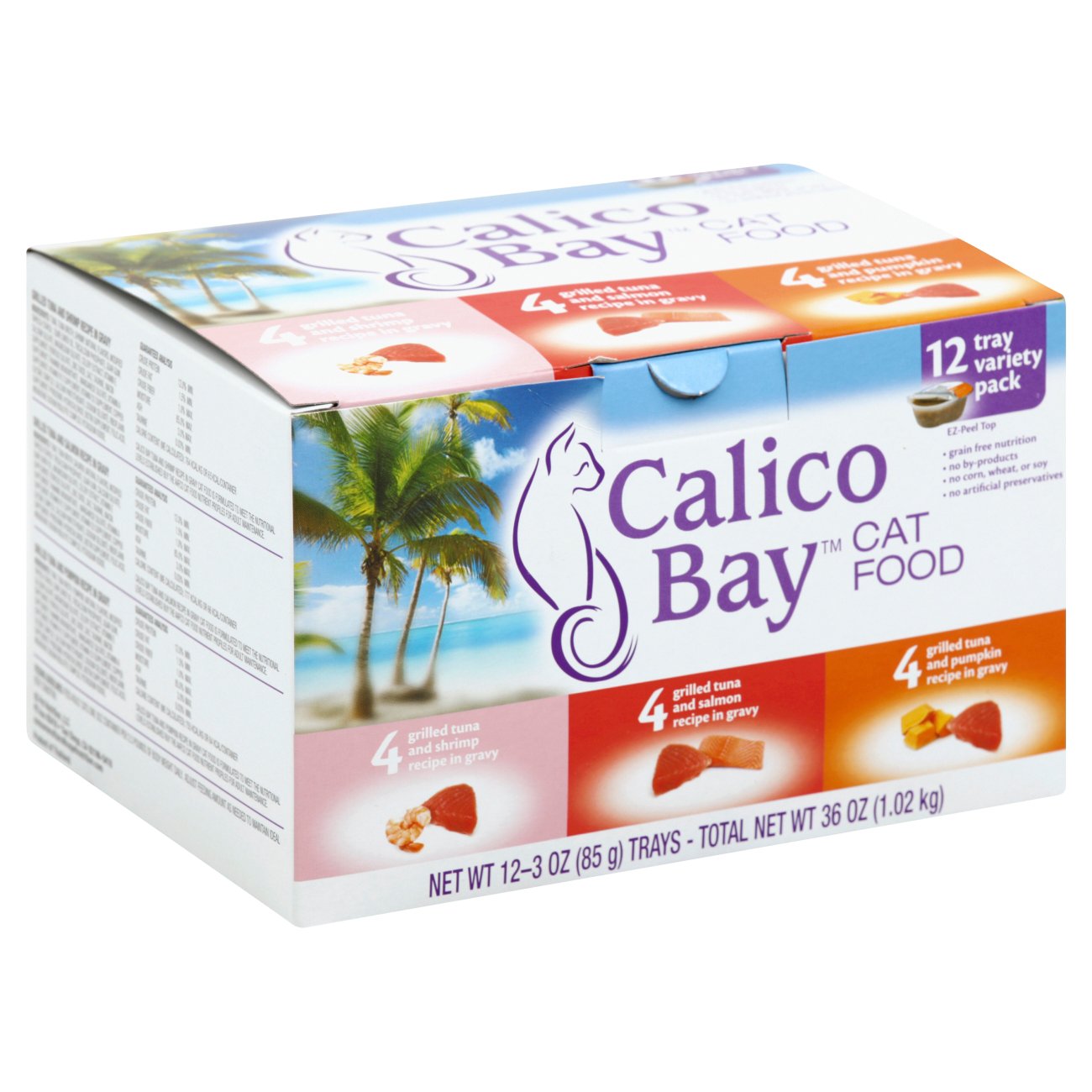 Calico Bay Tray Cat Food Variety Pack - Shop Food at H-E-B