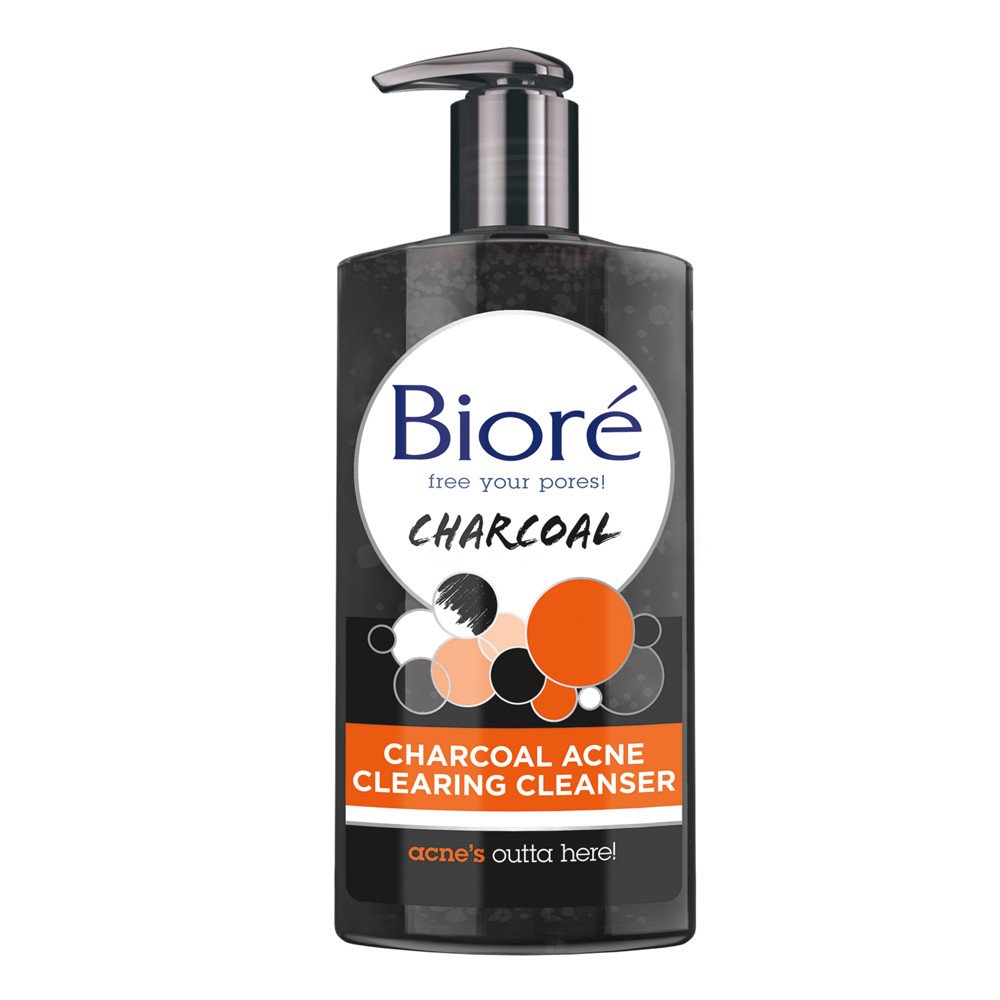 Bioré Charcoal Acne Clearing Cleanser - Shop Facial cleansers & scrubs ...