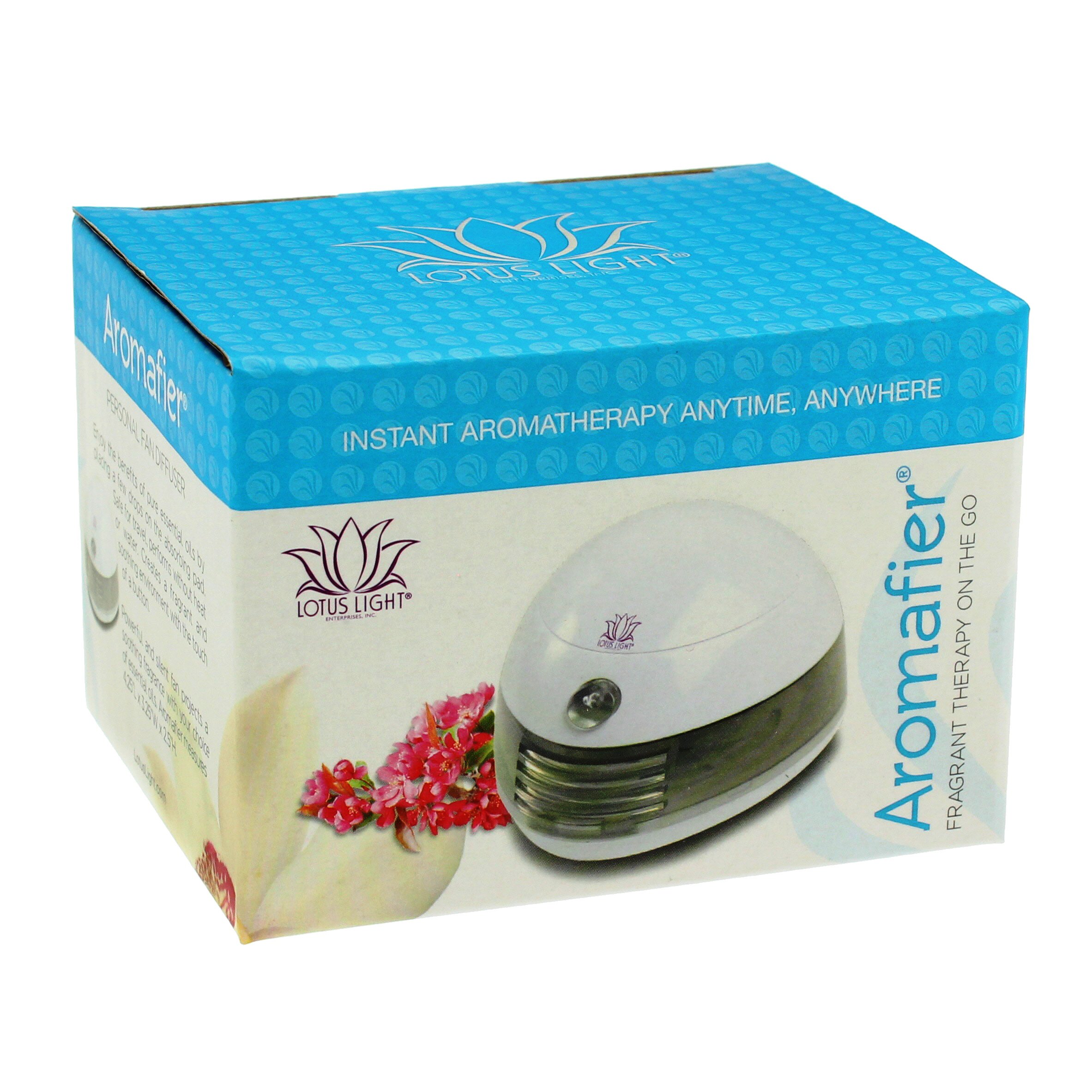Lotus Light Aromafier Personal Diffuser, White - Shop Diffusers at H-E-B