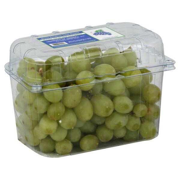 Fresh Clamshell White Seedless Grapes - Shop Grapes at H-E-B
