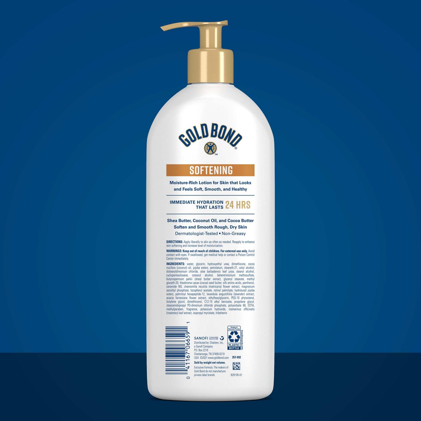 Gold Bond Softening Hydrating Lotion, With Shea Butter - Shop Body ...