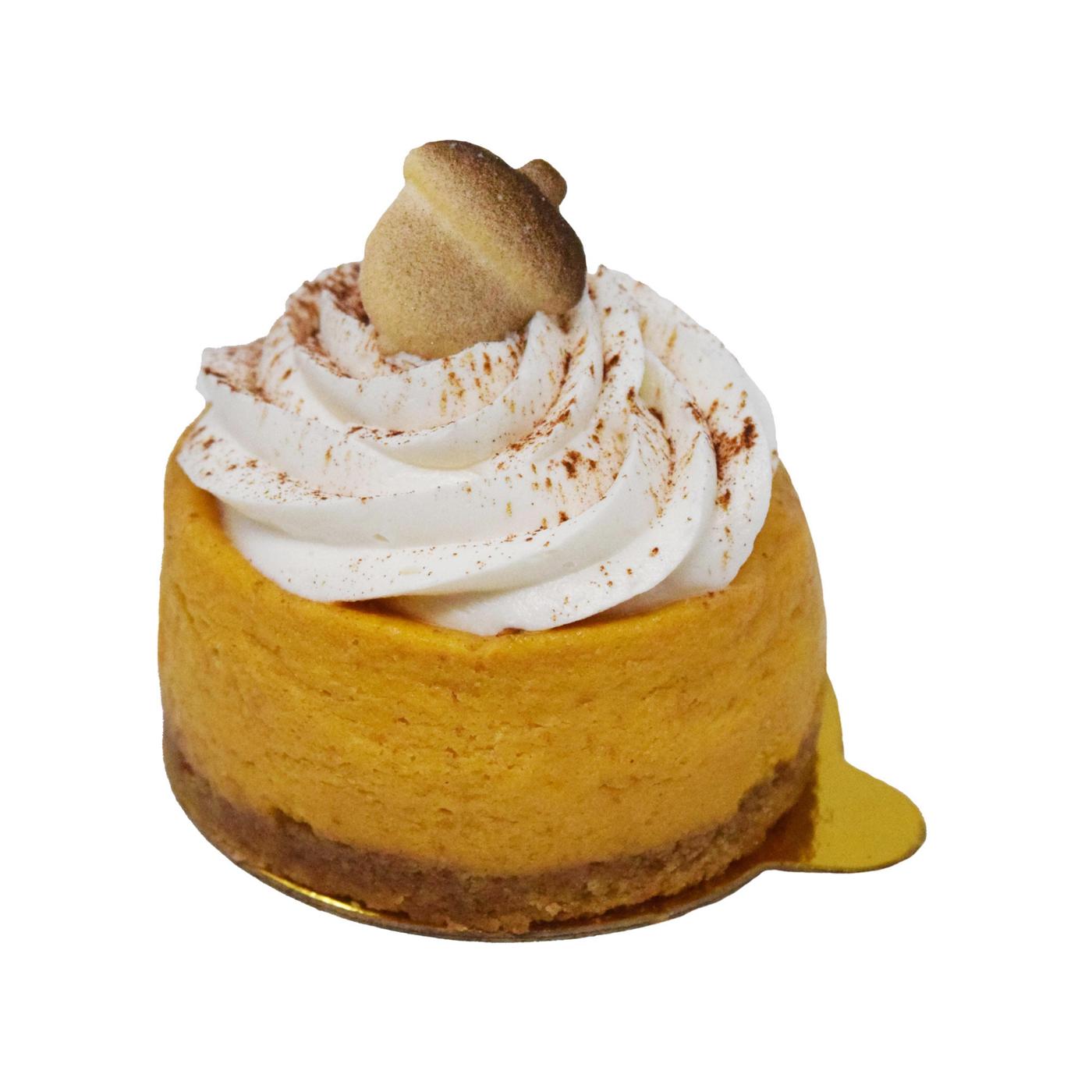 H-E-B Bakery Mini Pumpkin Cheesecake - Shop Cheesecakes at H-E-B