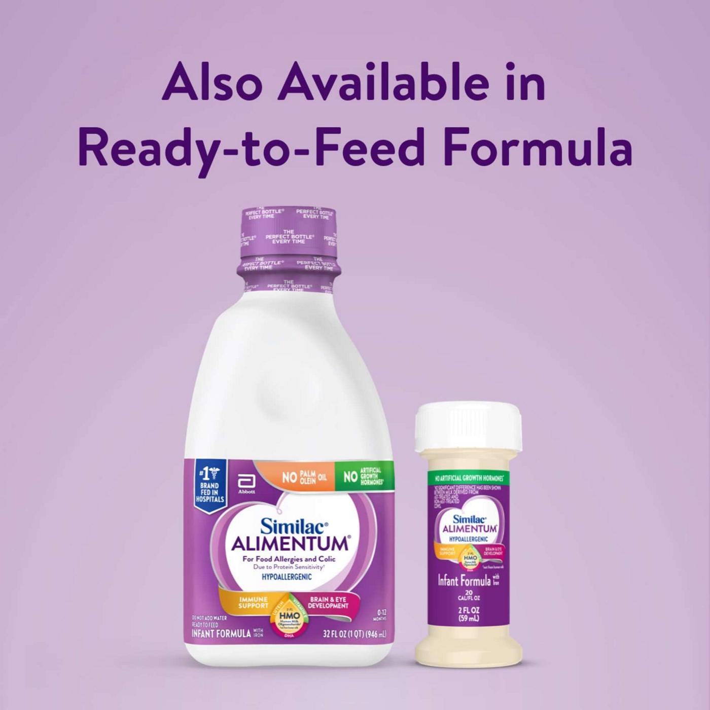Similac Alimentum with 2'FL HMO Hypoallergenic Infant Formula, Suitable ...