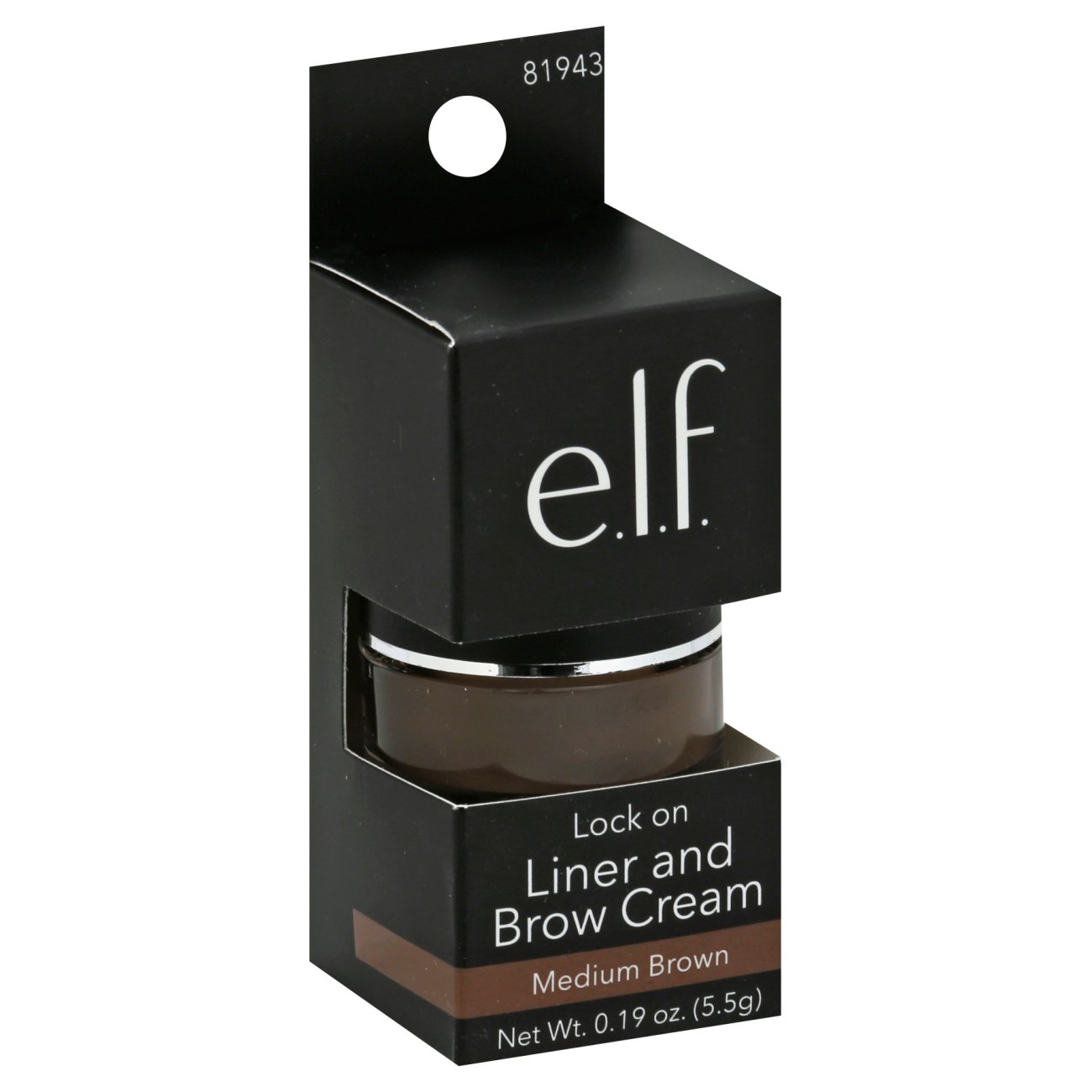 e.l.f. Lock On Liner & Brow Cream Medium Brown - Shop Brow pencils ...