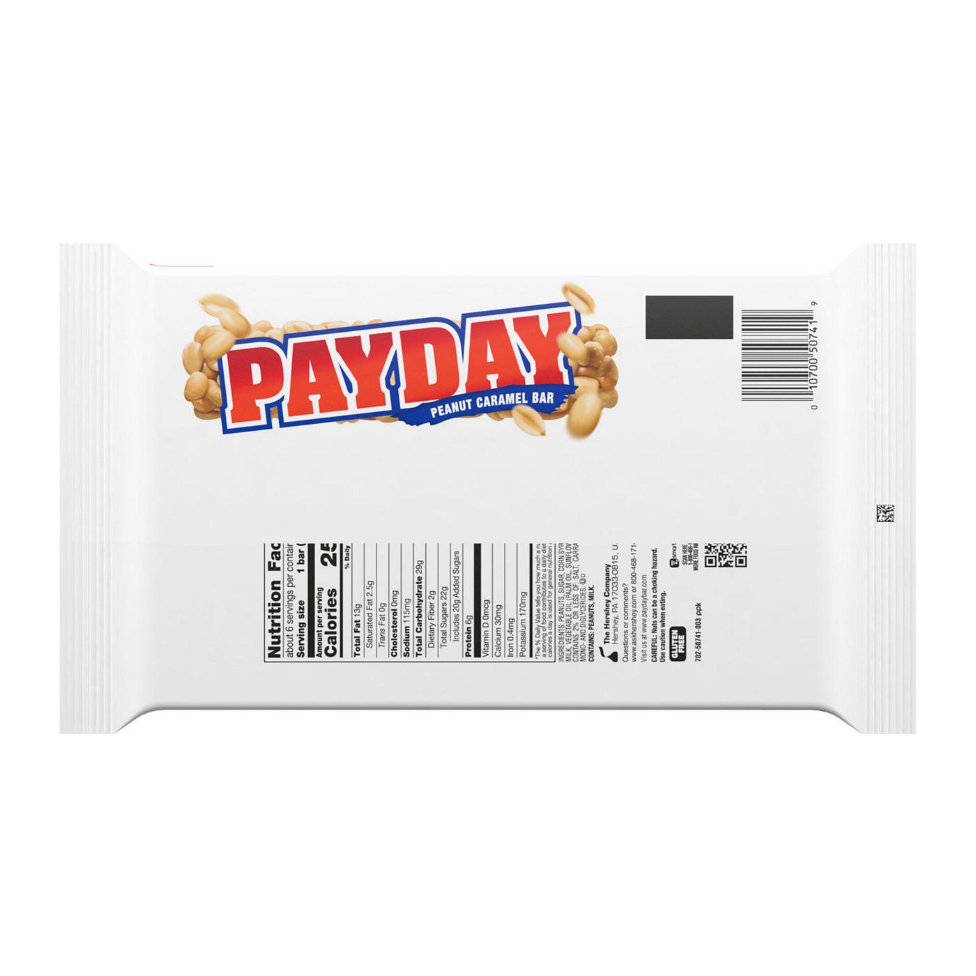 Payday Peanut Caramel Full Size Candy Bars - Shop Candy at H-E-B