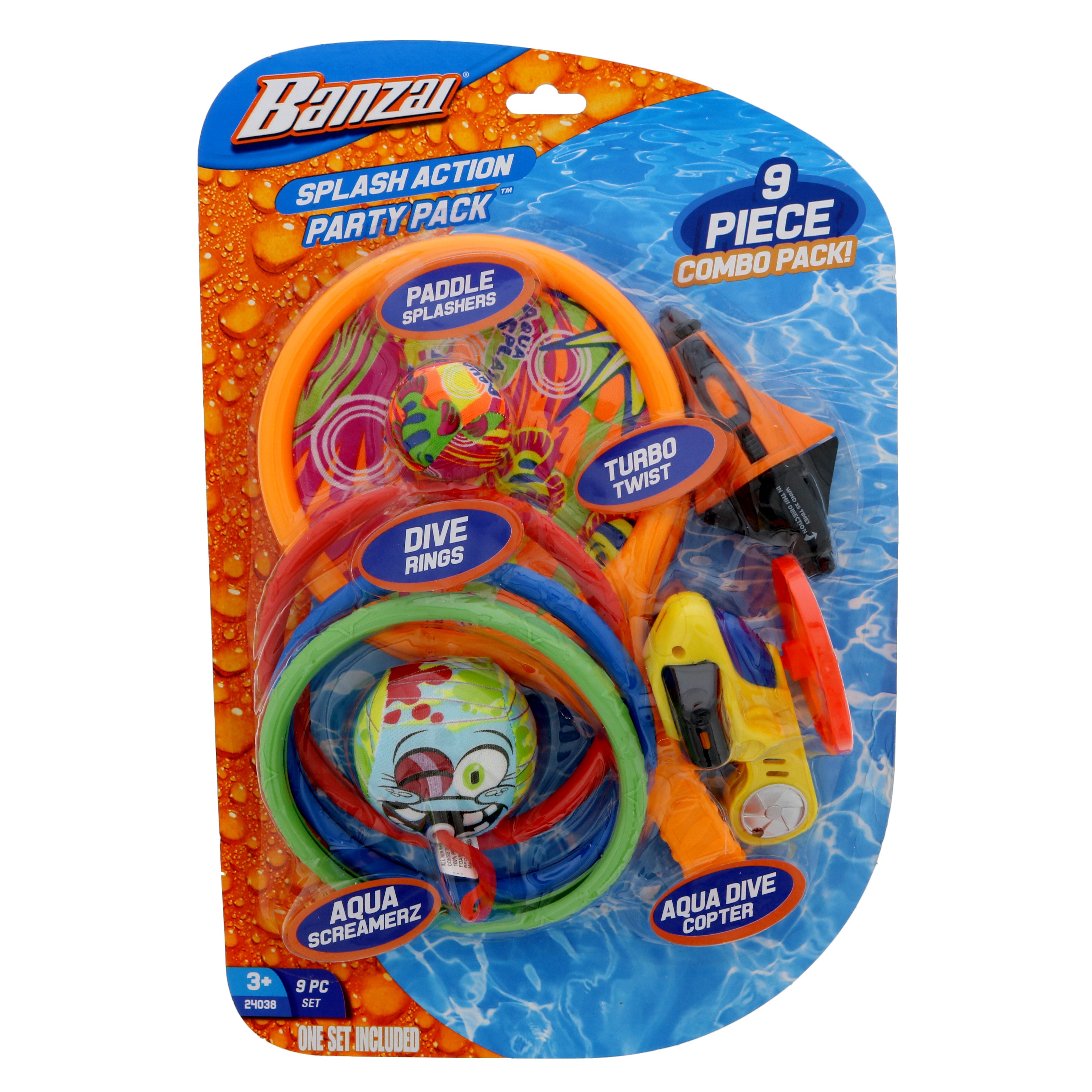 Banzai Splash Action Party Pack - Shop Toys at H-E-B