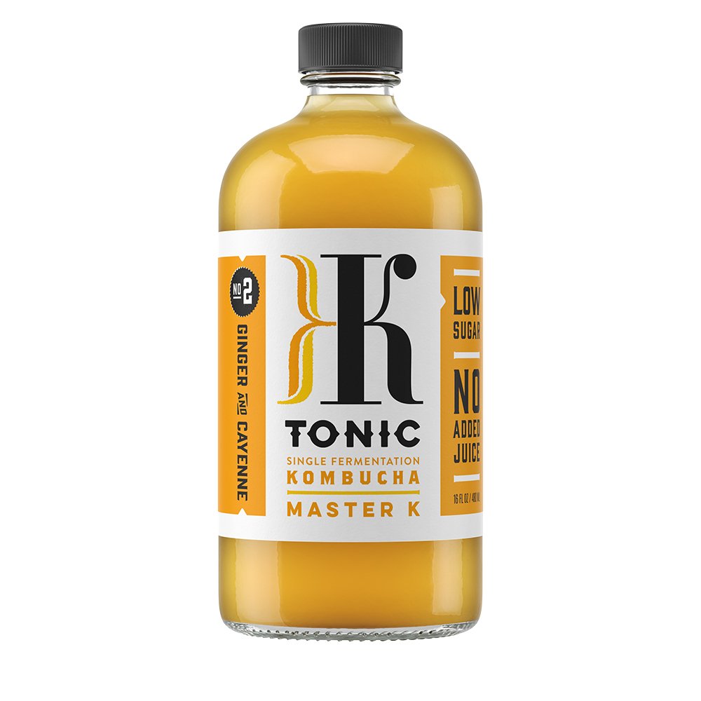 K Tonic Master K Kombucha - Ginger & Cayenne - Shop Juice at H-E-B