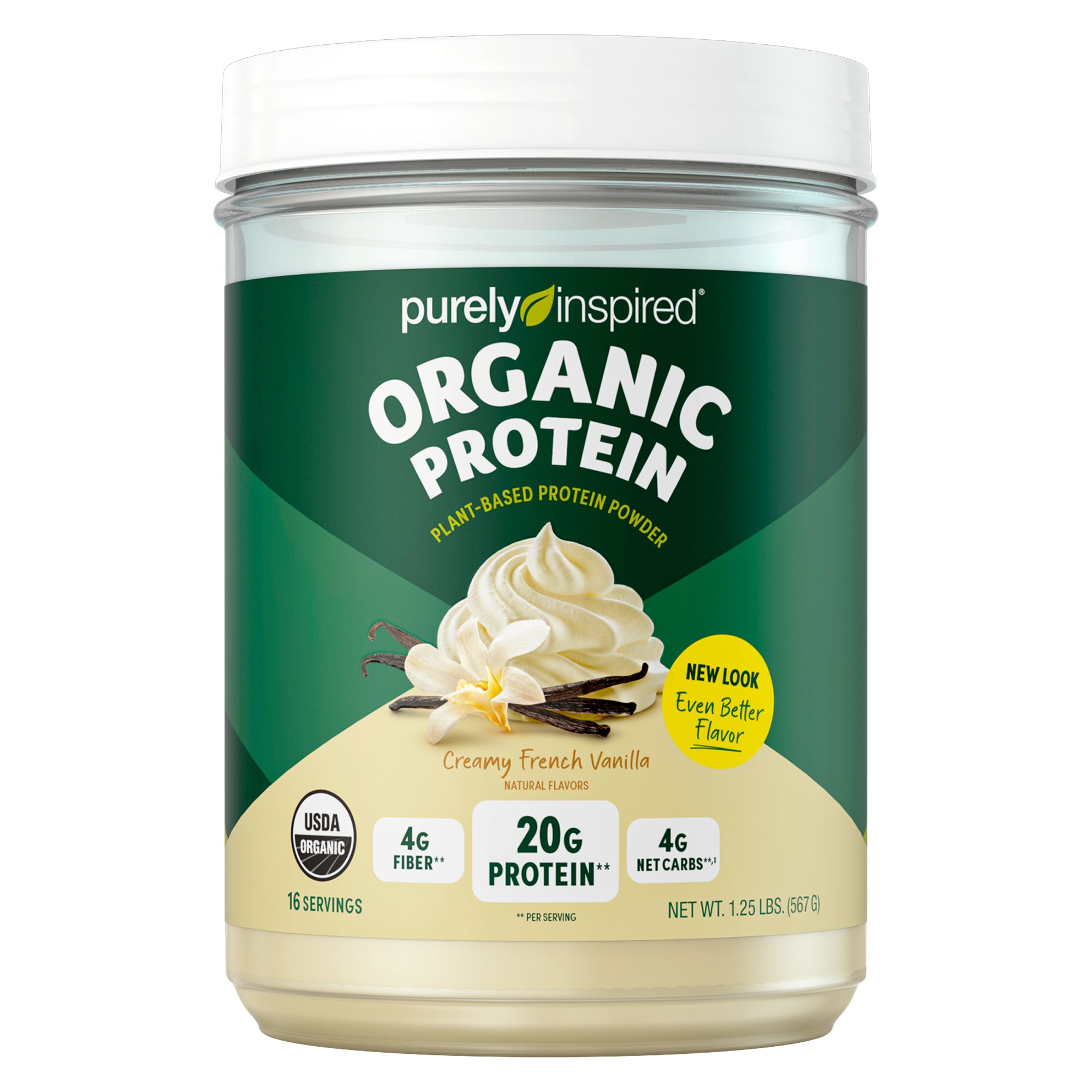 Purely Inspired Organic Protein Powder - French Vanilla - Shop Diet ...