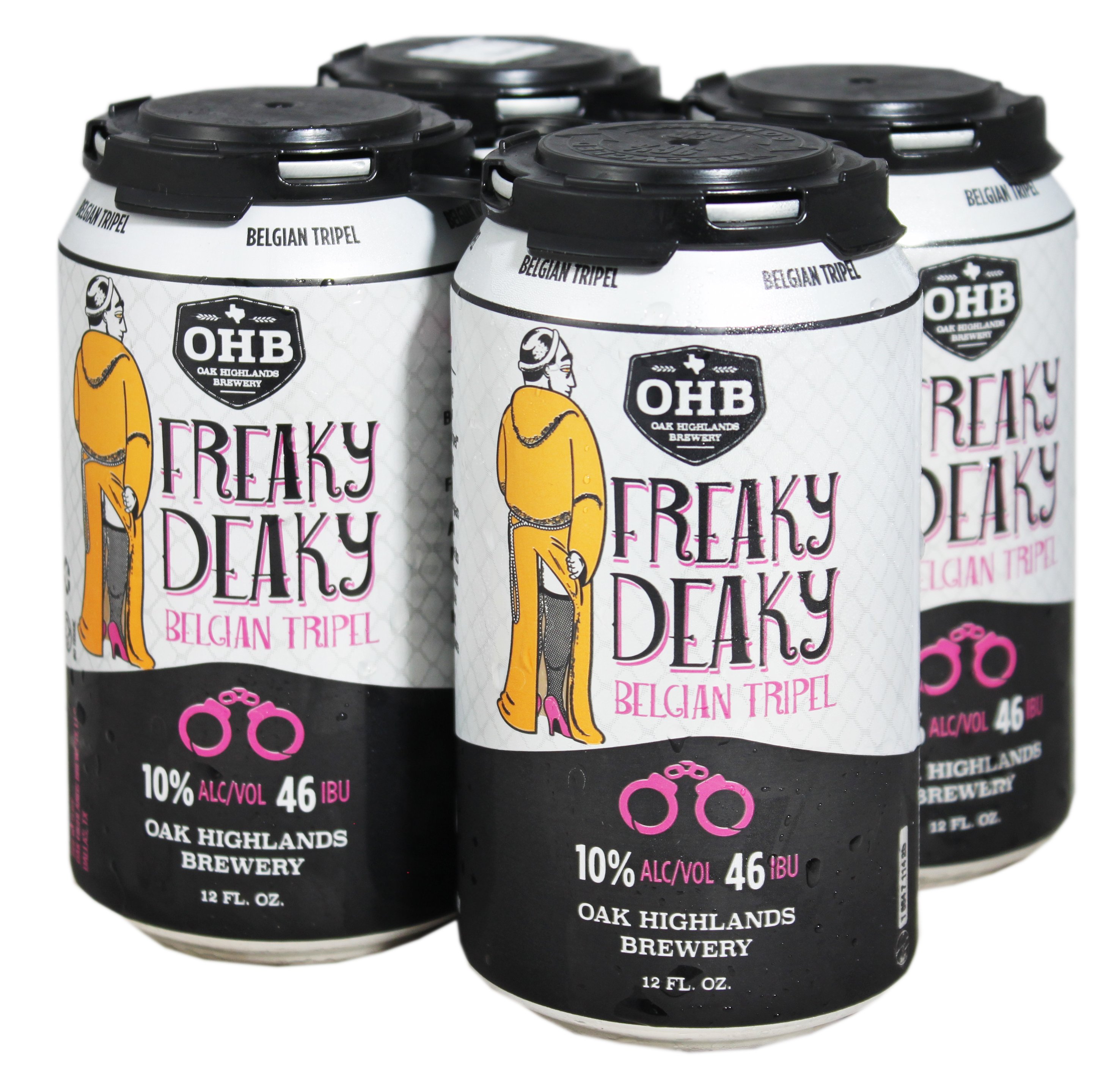 Oak Highlands Freaky Deaky Belgian Tripel Craft Beer 4 pk Cans - Shop ...