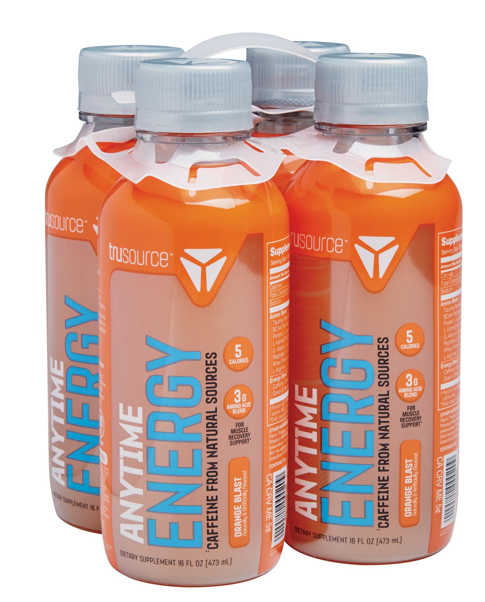 Trusource Anytime Energy Orange Blast - Shop Diet & fitness at H-E-B