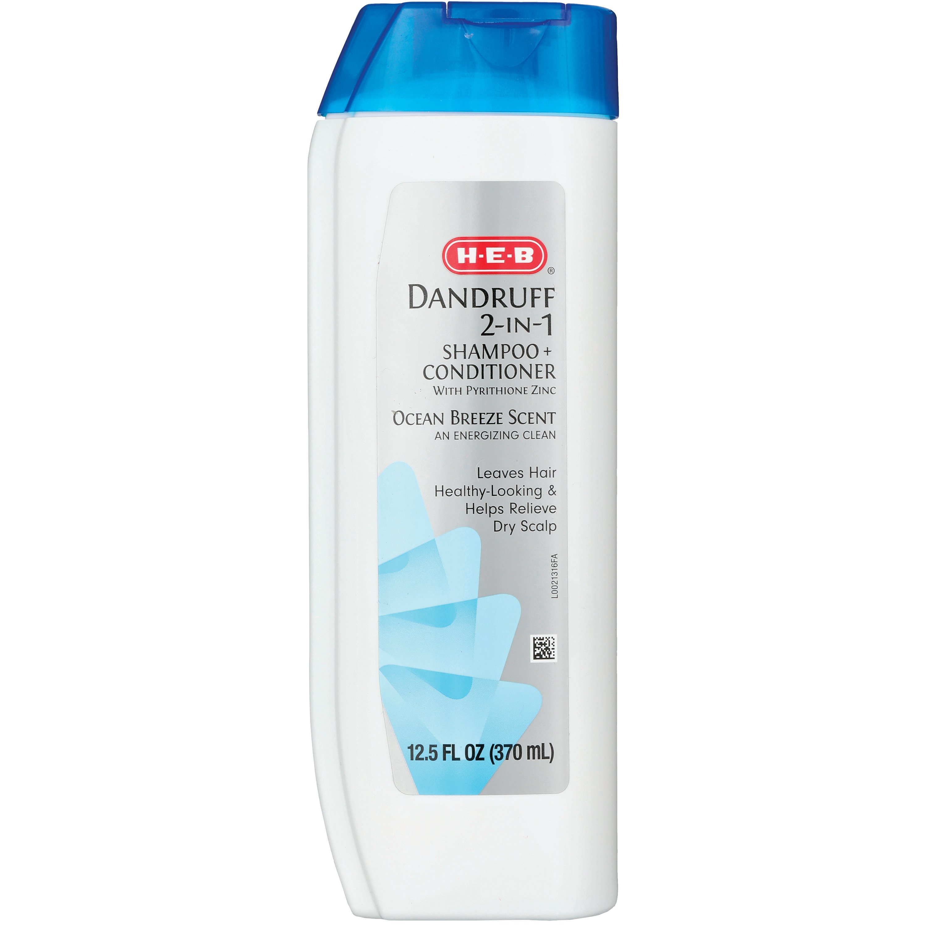 H-E-B 2 in 1 Dandruff Shampoo - Ocean Breeze Scent - Shop Shampoo ...