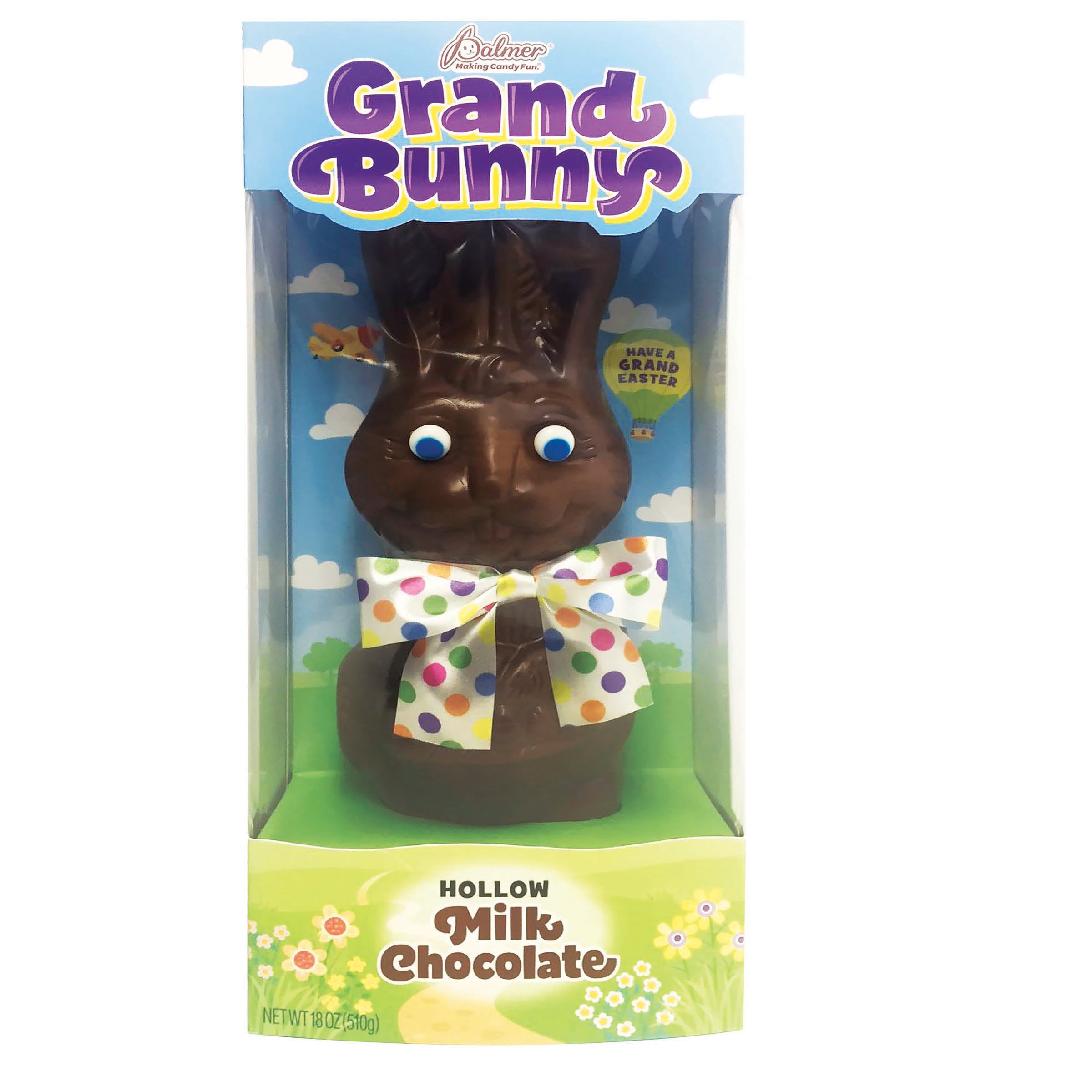 Palmer Hollow Milk Chocolate Easter Grand Bunny - Shop Candy at H-E-B
