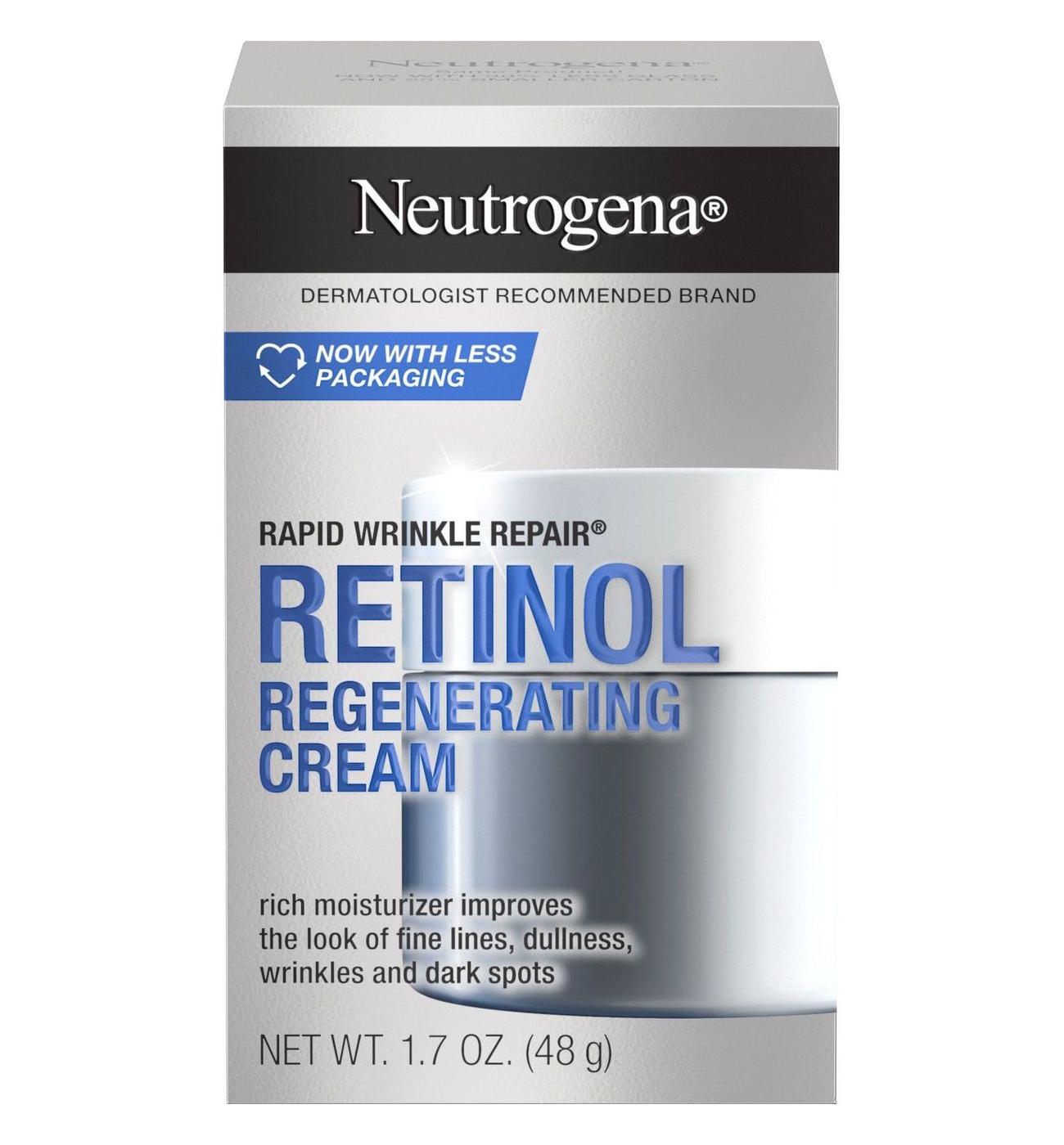Neutrogena Visible Repair Regenerating Cream - Shop Facial moisturizer ...