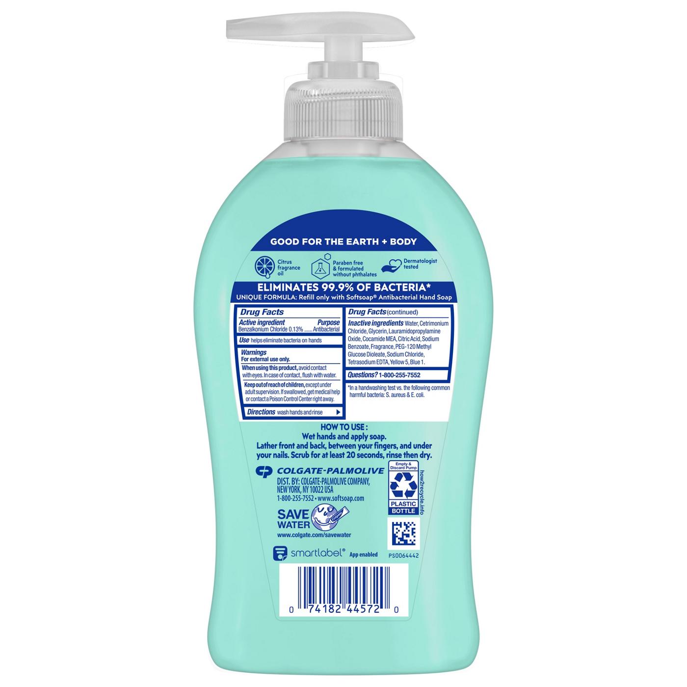 Softsoap Antibacterial Liquid Hand Soap - Fresh Citrus - Shop Hand ...