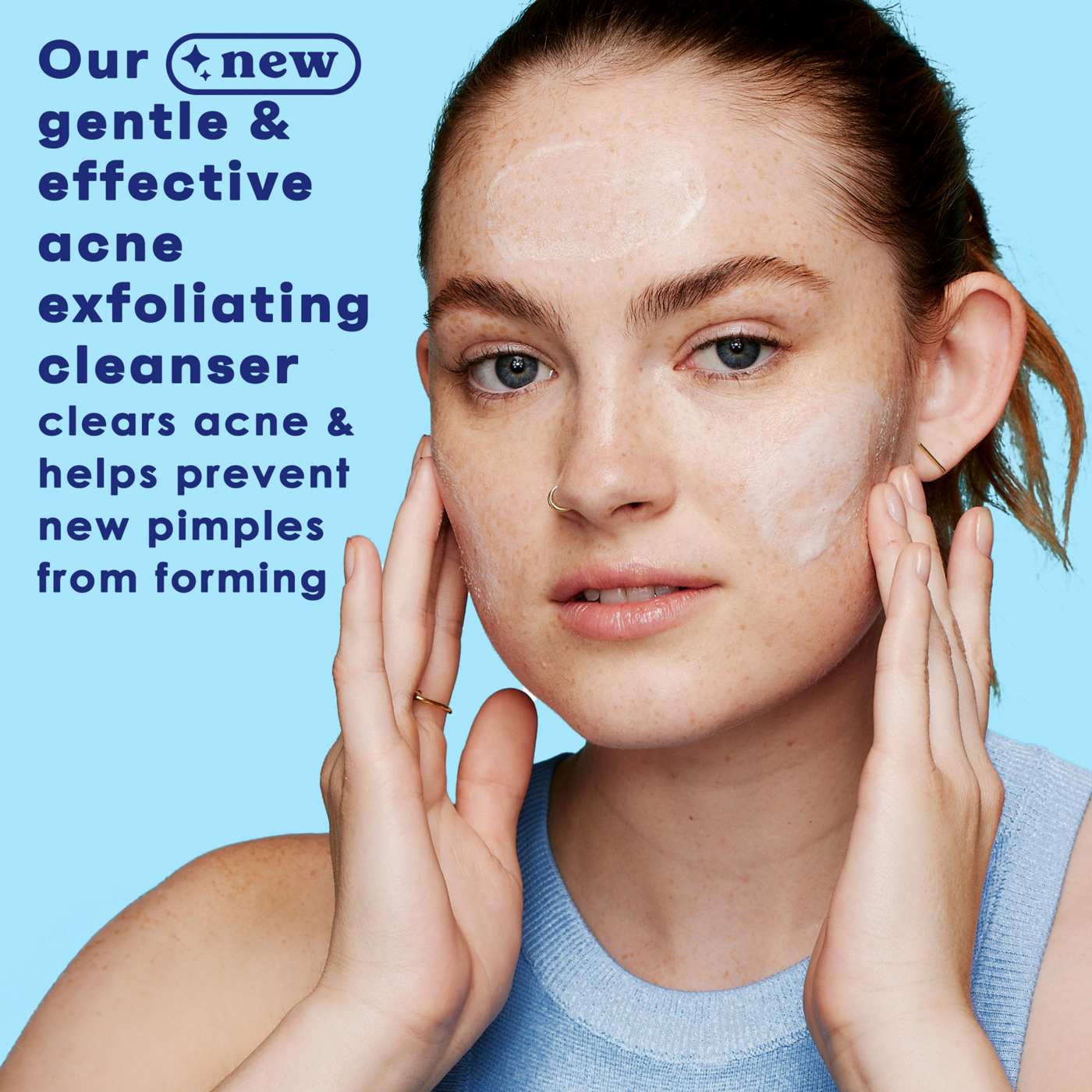 Clean & Clear Acne Triple Clear Exfoliating Scrub - Shop Facial ...