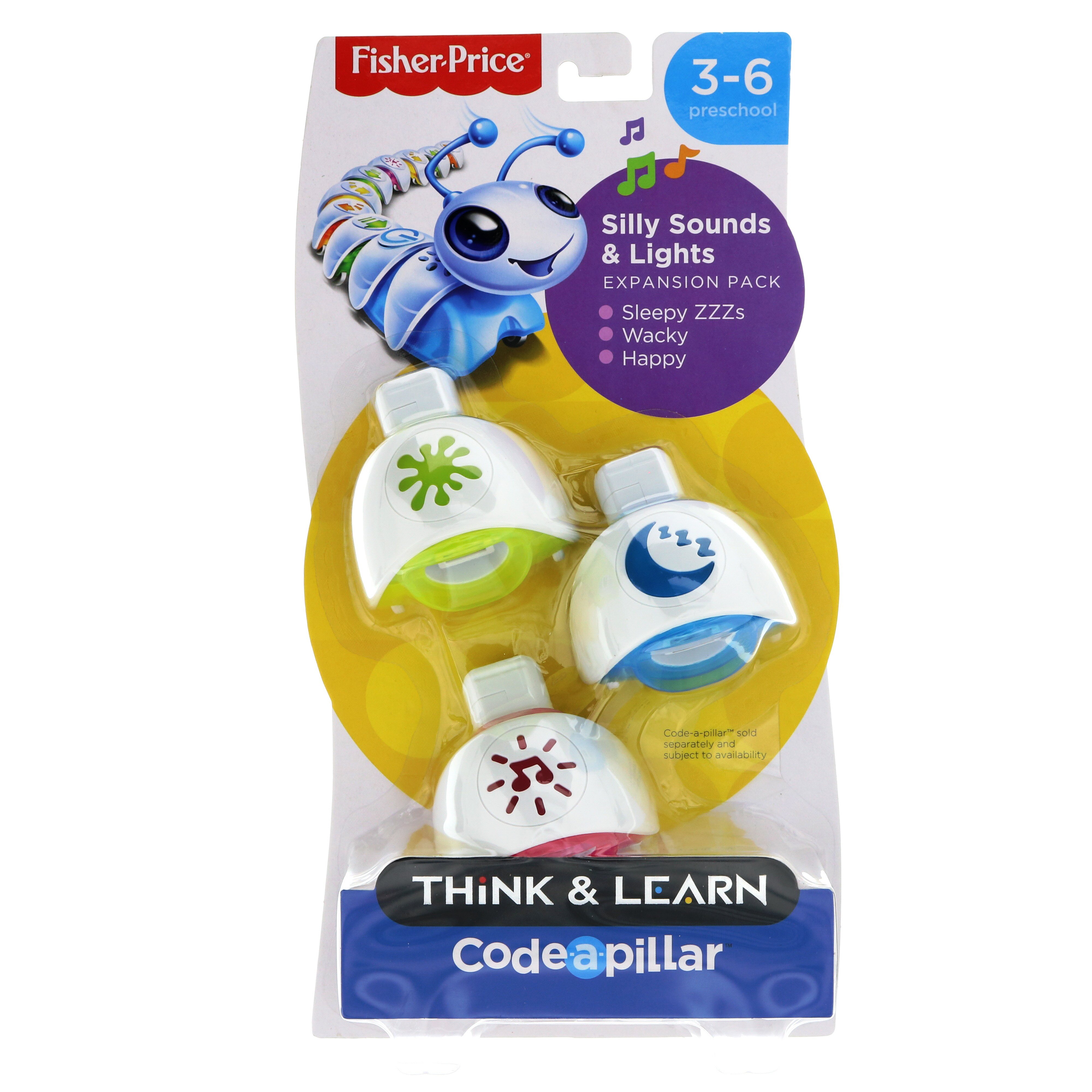 Fisher Price Think & Learn Code-a-Pillar Silly Sounds & Lights ...