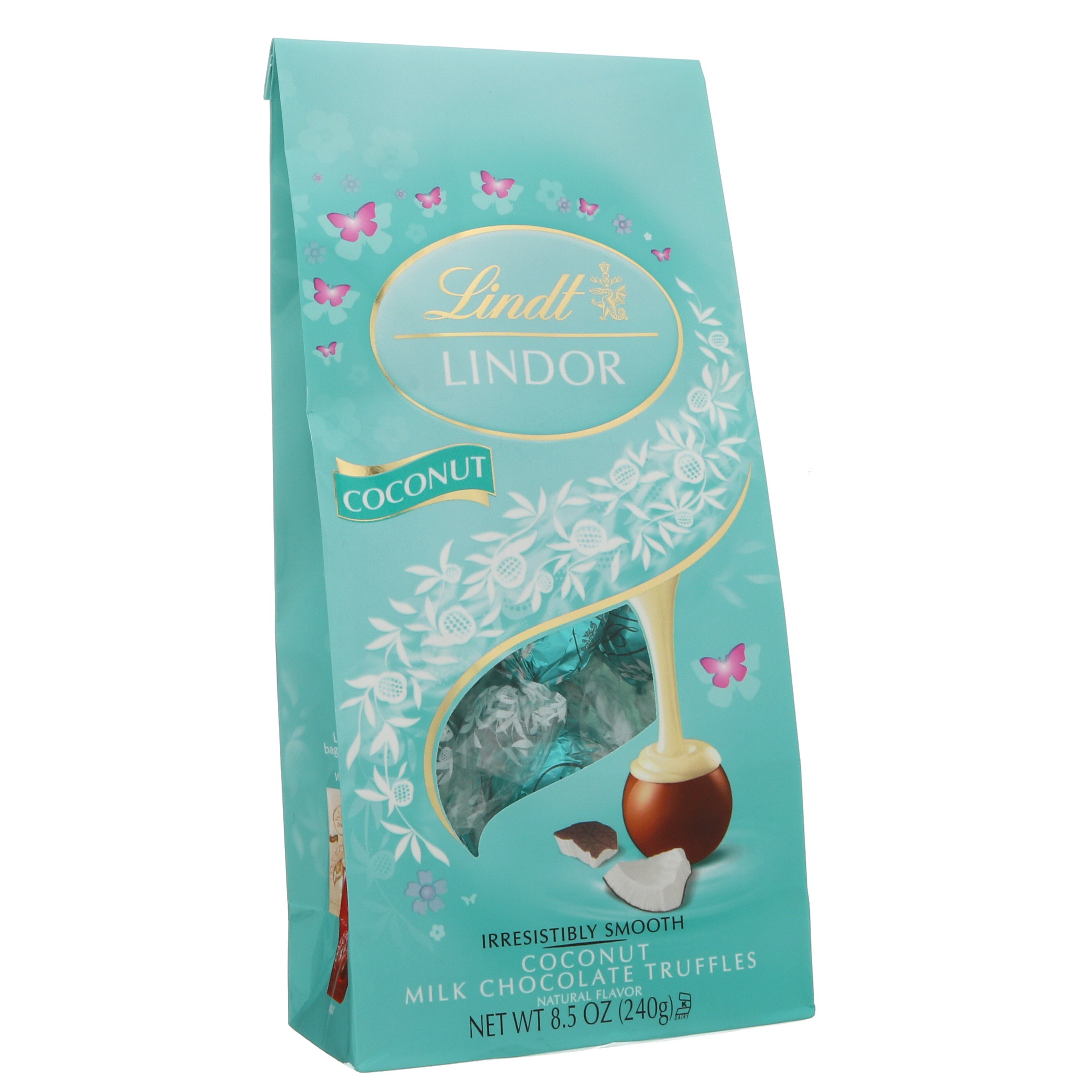 Lindt Spring Lindor Coconut Bag - Shop Candy at H-E-B