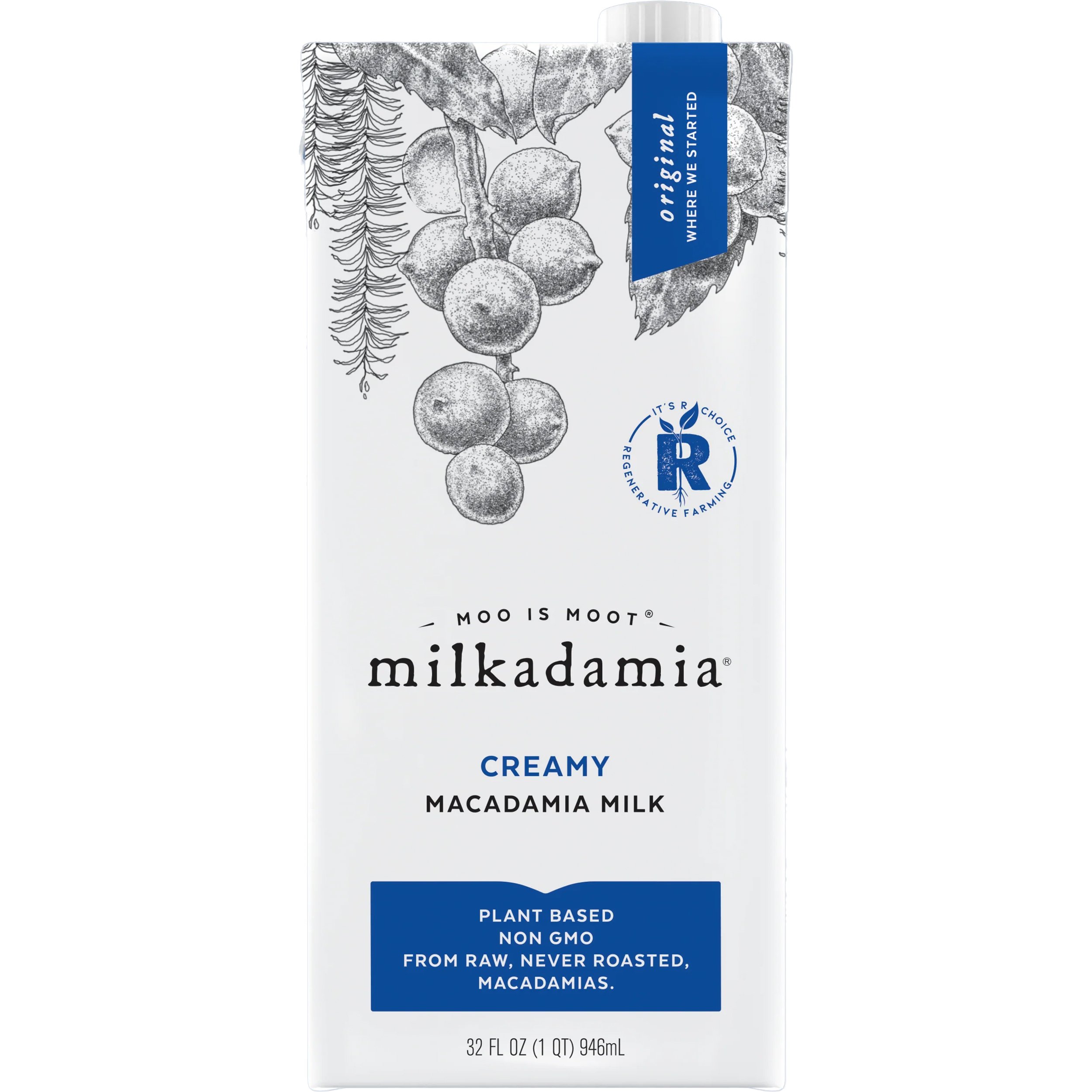 Milkadamia Creamy Lightly Sweetened Macadamia Milk - Shop Milk at H-E-B