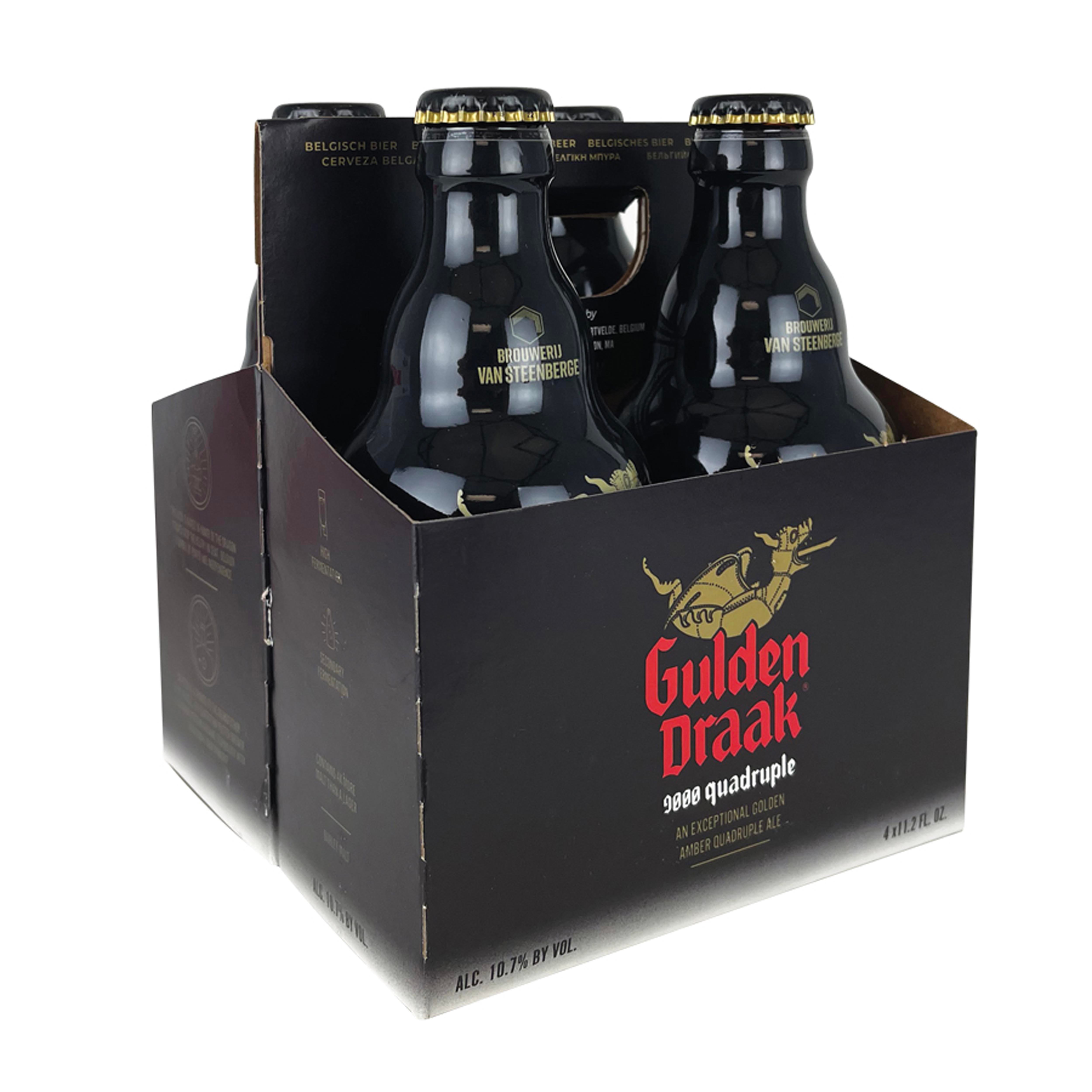 Van Steenberge Gulden Draak 9000 Quadruple Golden Amber Ale Beer 11 oz ...