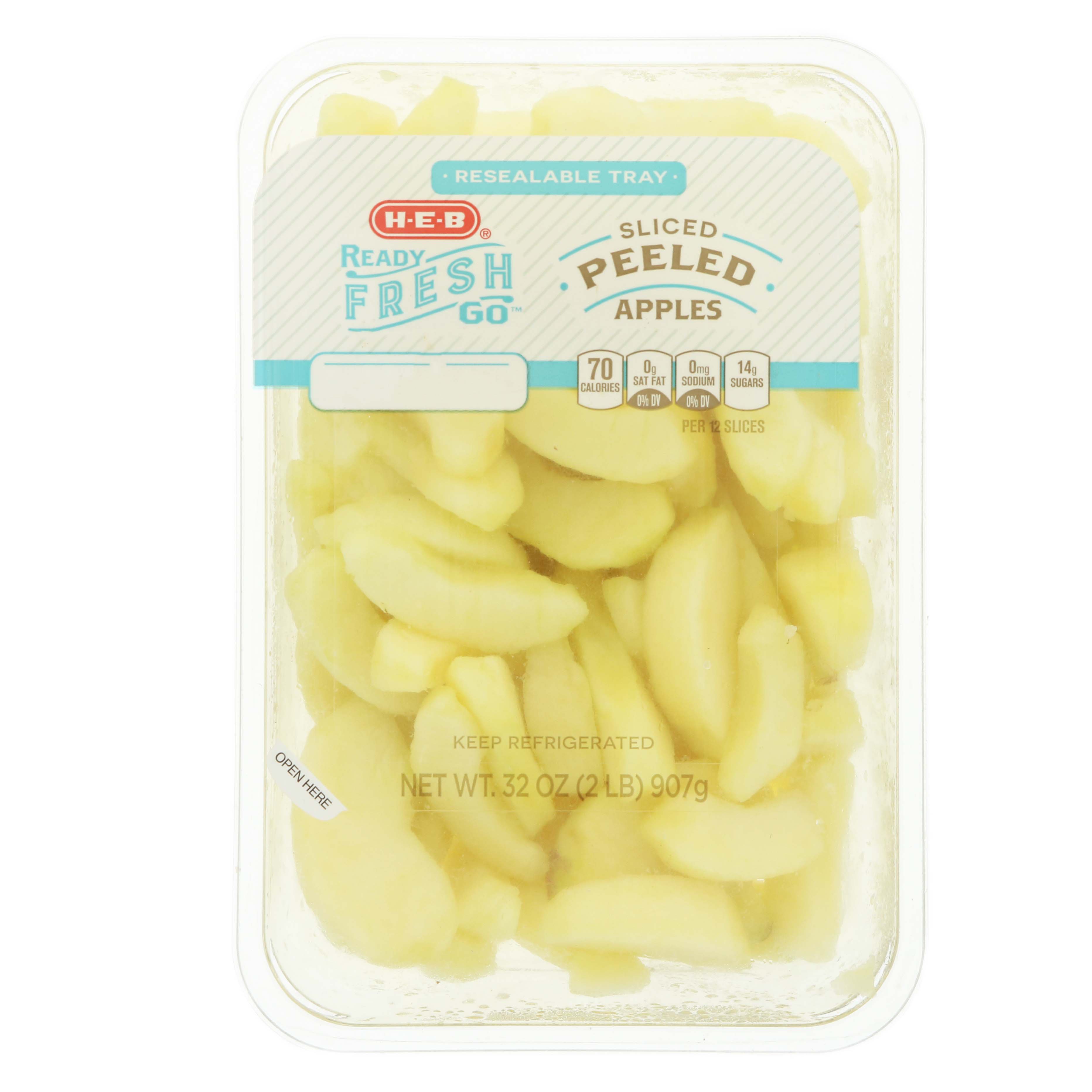 H-E-B Ready Fresh Go! Sliced Peeled Apples - Shop Fruit at H-E-B