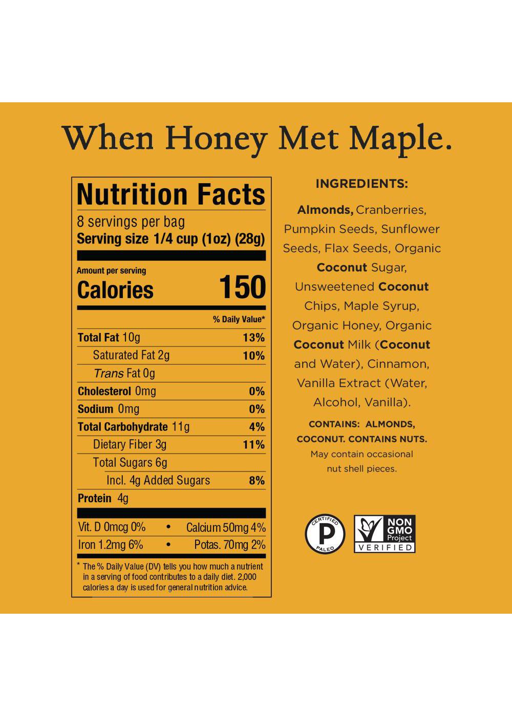 Cleverly Grain-Free No-Grain-Ola - When Honey Met Maple - Shop Cereal ...