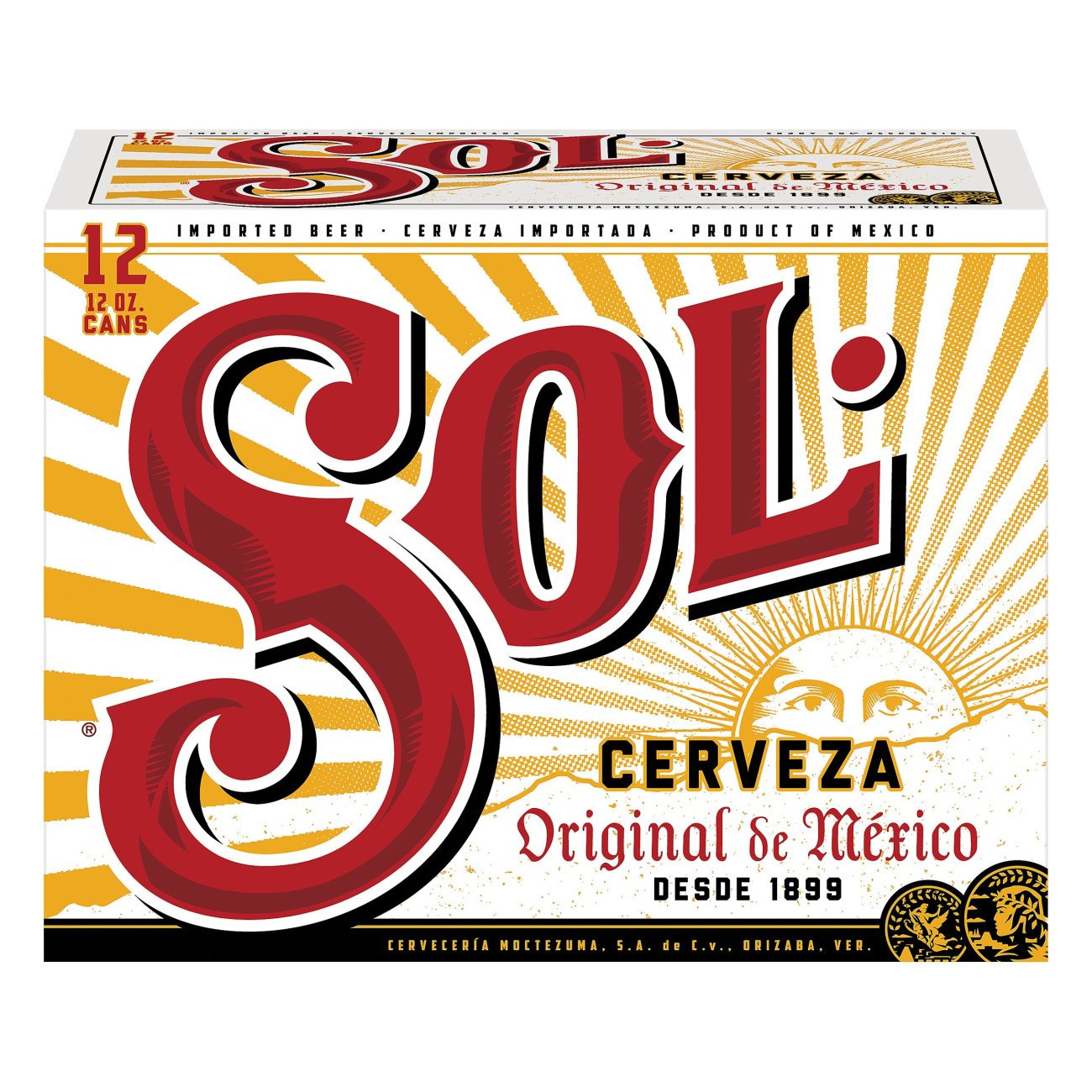 Sol Beer 12 oz Cans - Shop Beer & Wine at H-E-B