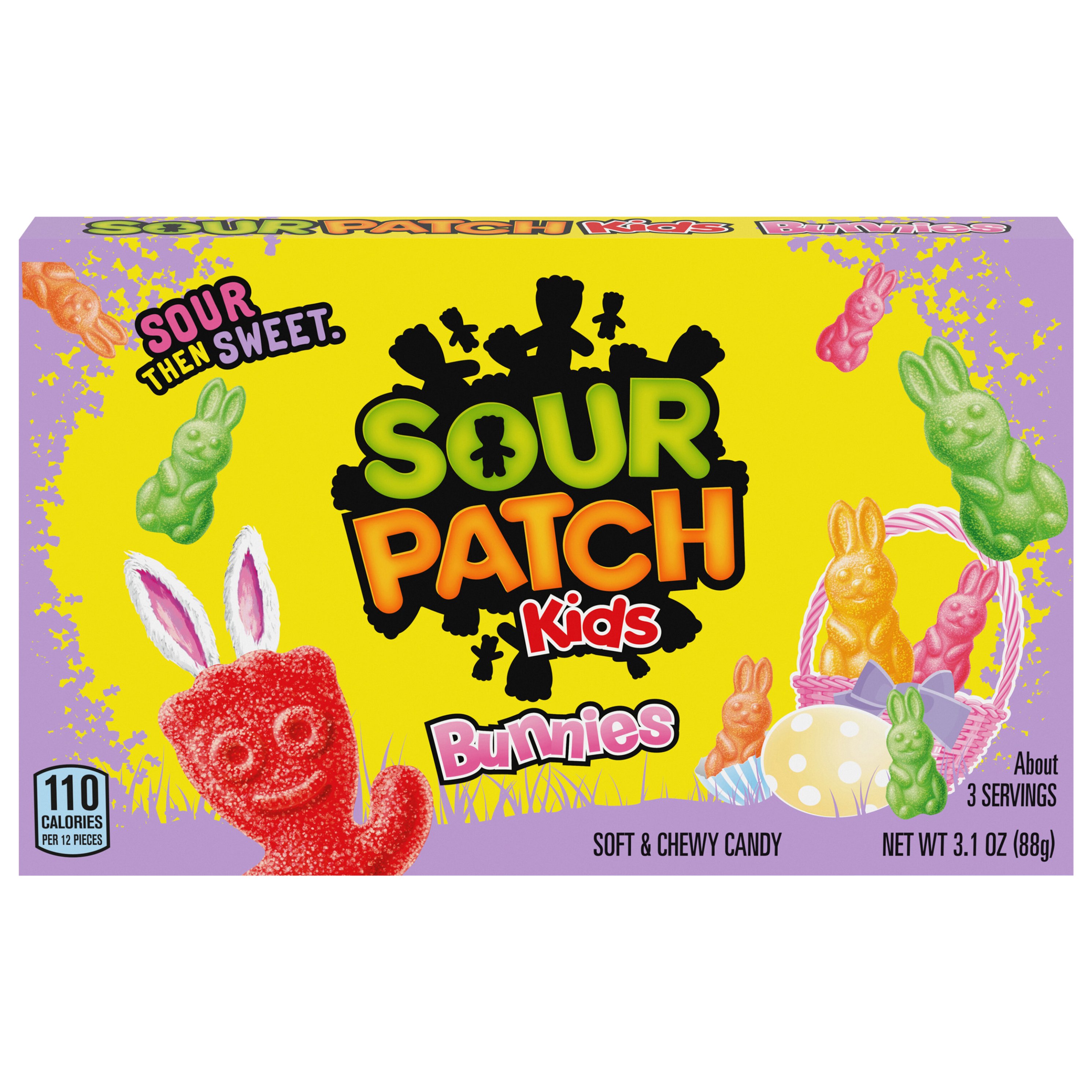 Sour Patch Kids Bunnies Easter Candy Theater Box - Shop Candy at H-E-B
