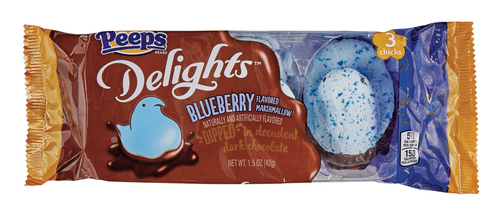 Peeps Blueberry Marshmallow Chicks - Shop Candy at H-E-B