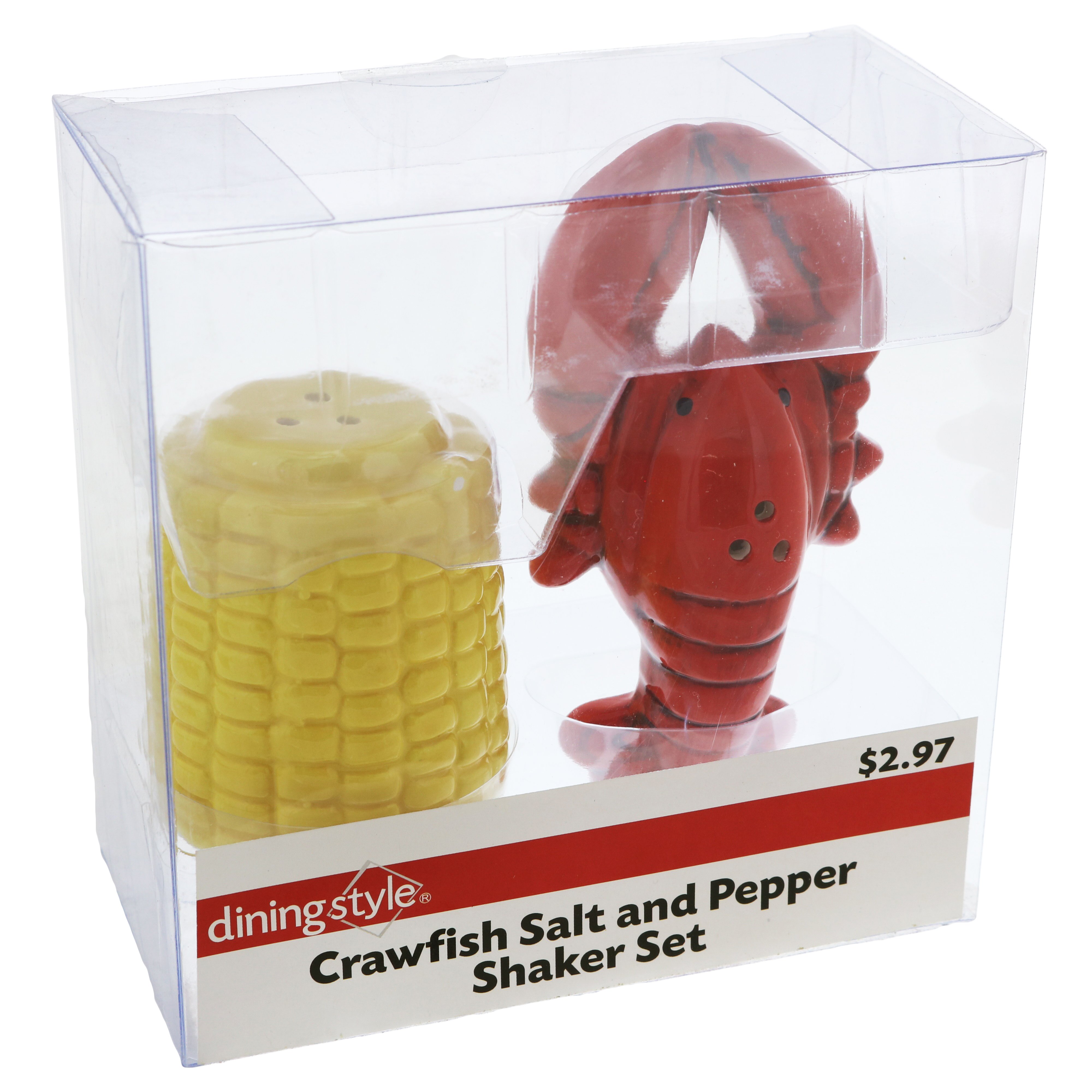 Dining Style Crawfish Salt & Pepper Shaker Set - Shop Utensils ...