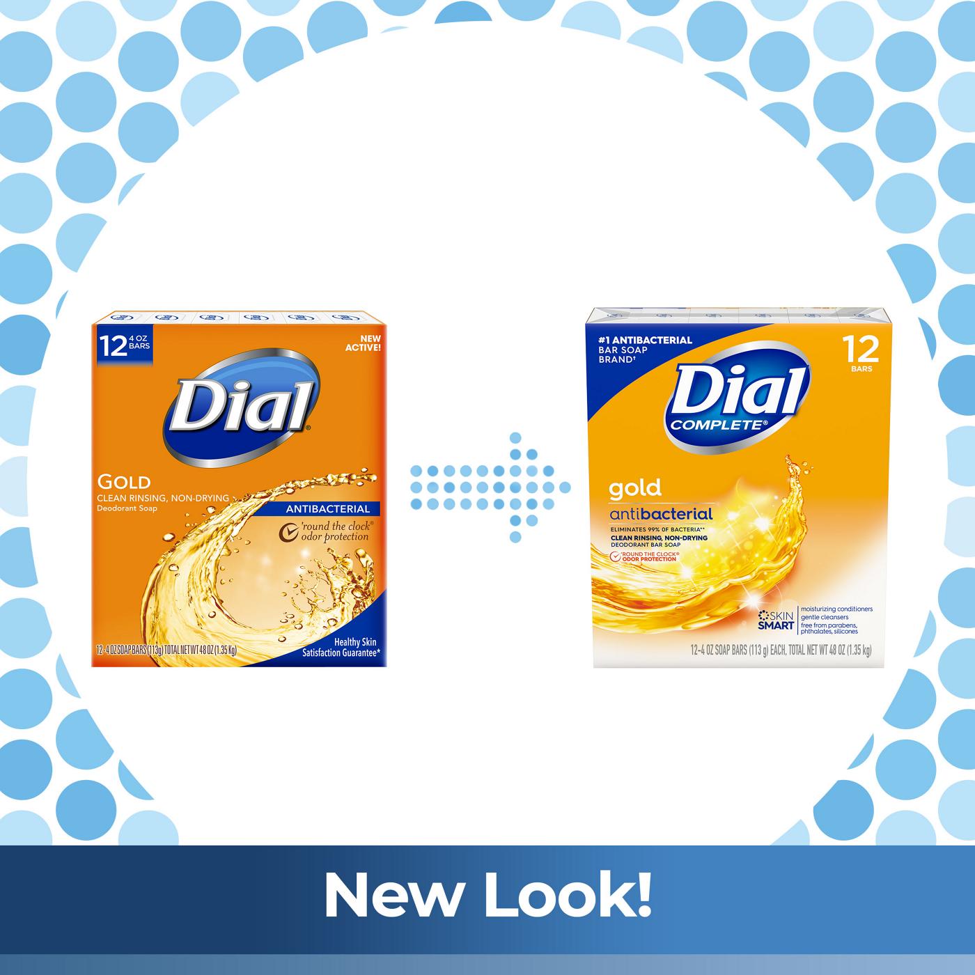 Dial Antibacterial Advanced Clean Bar Soap - Gold - Shop Hand & bar ...