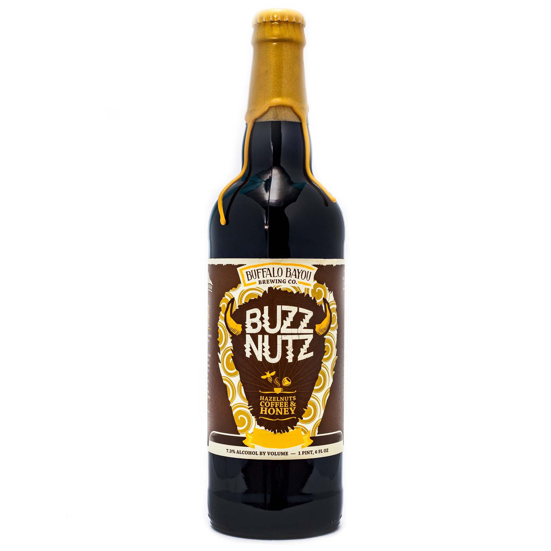 Buffalo Bayou Brewing Buzz Nutz Beer Bottle - Shop Beer at H-E-B
