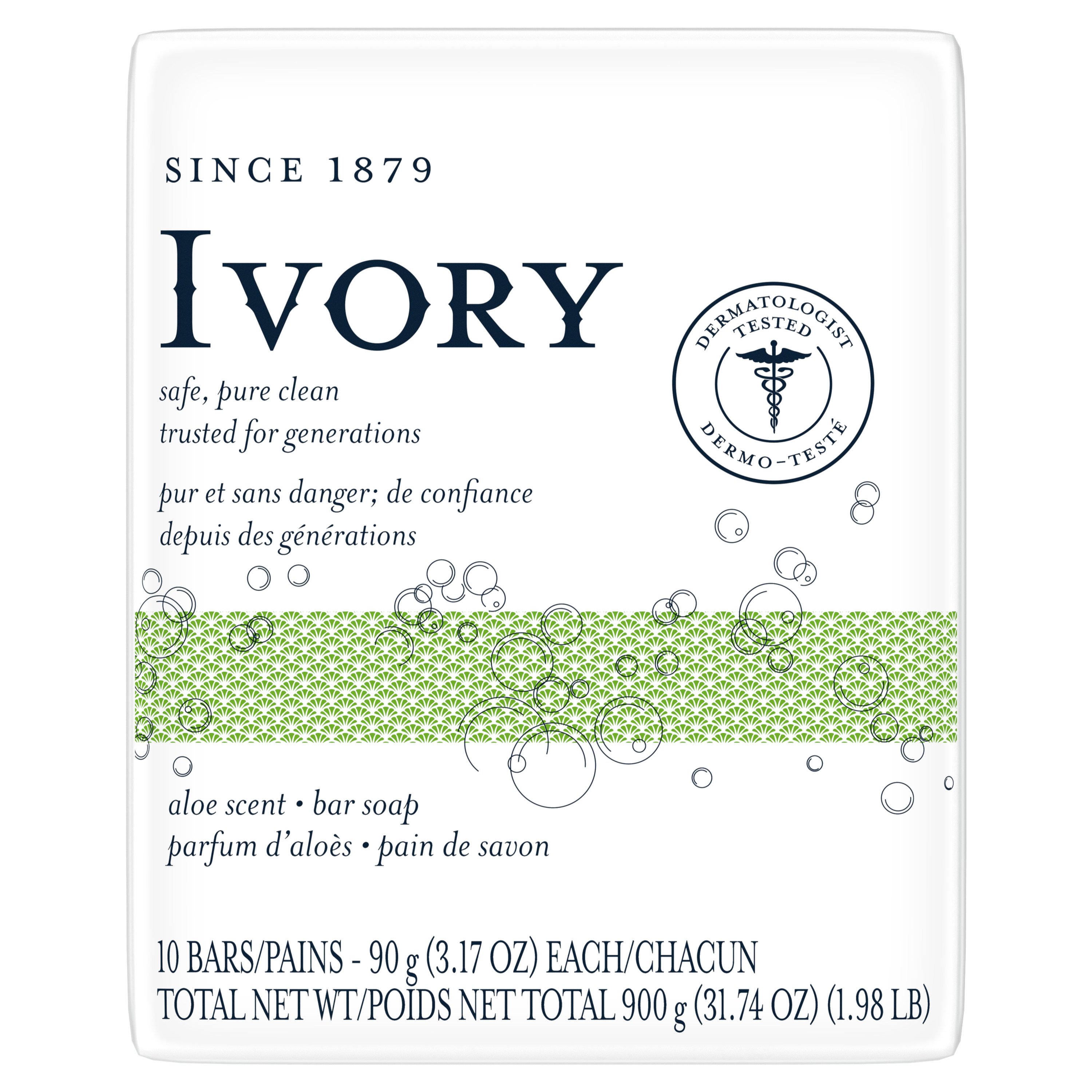 Ivory Clean Aloe Personal Bar Soap - Shop Hand & bar soap at H-E-B