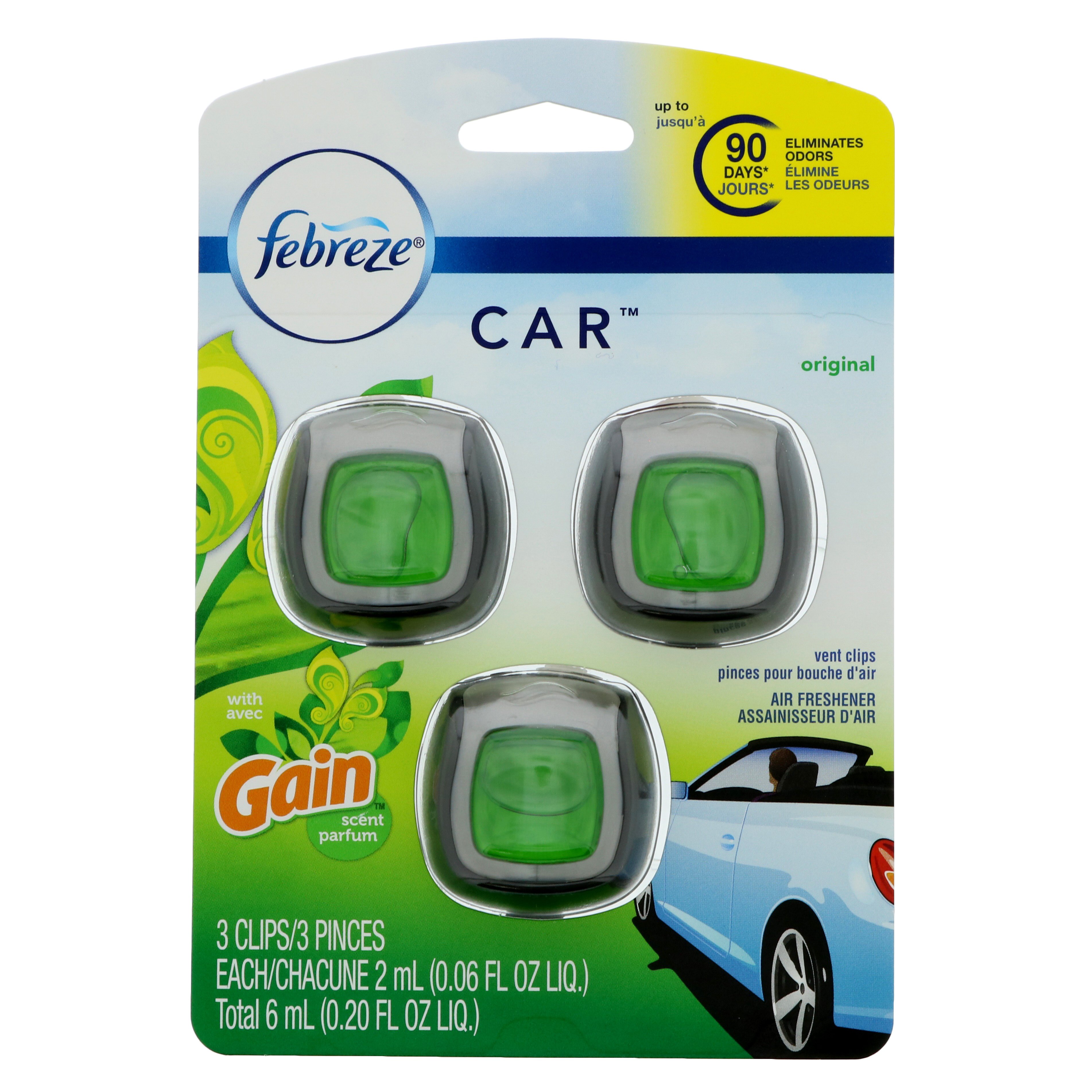 Febreze Car Original Gain - Shop Car accessories at H-E-B