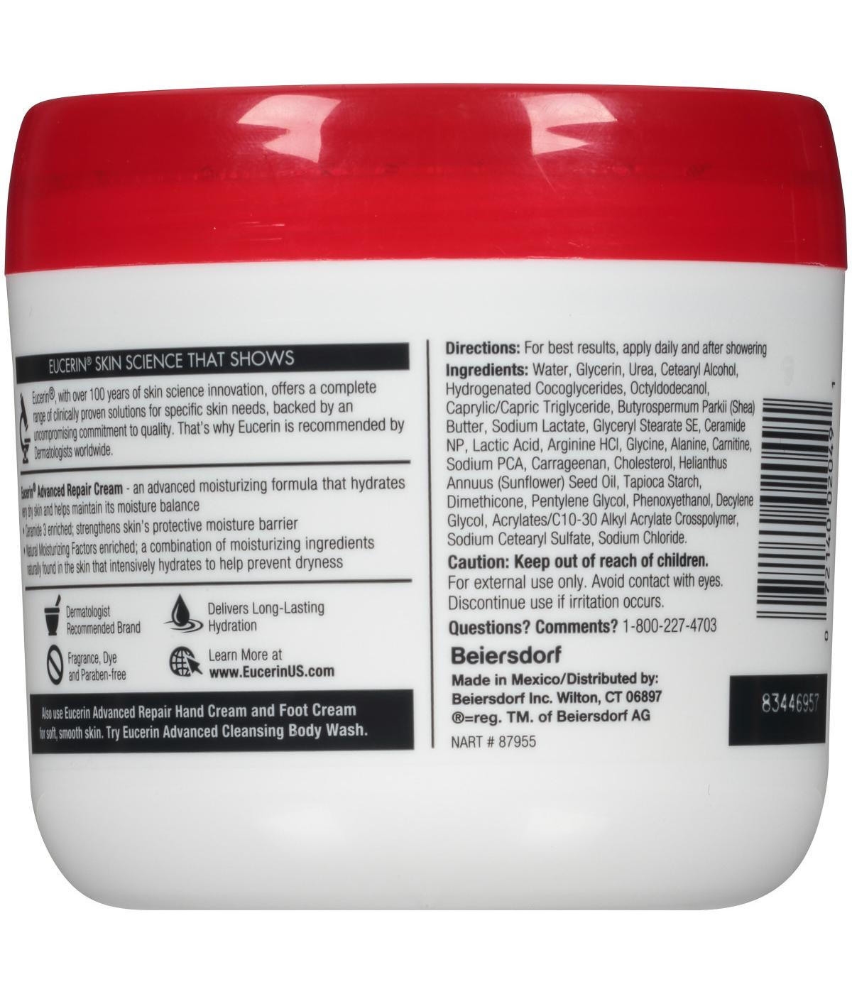 Eucerin Advanced Repair Cream - Shop Body lotion at H-E-B