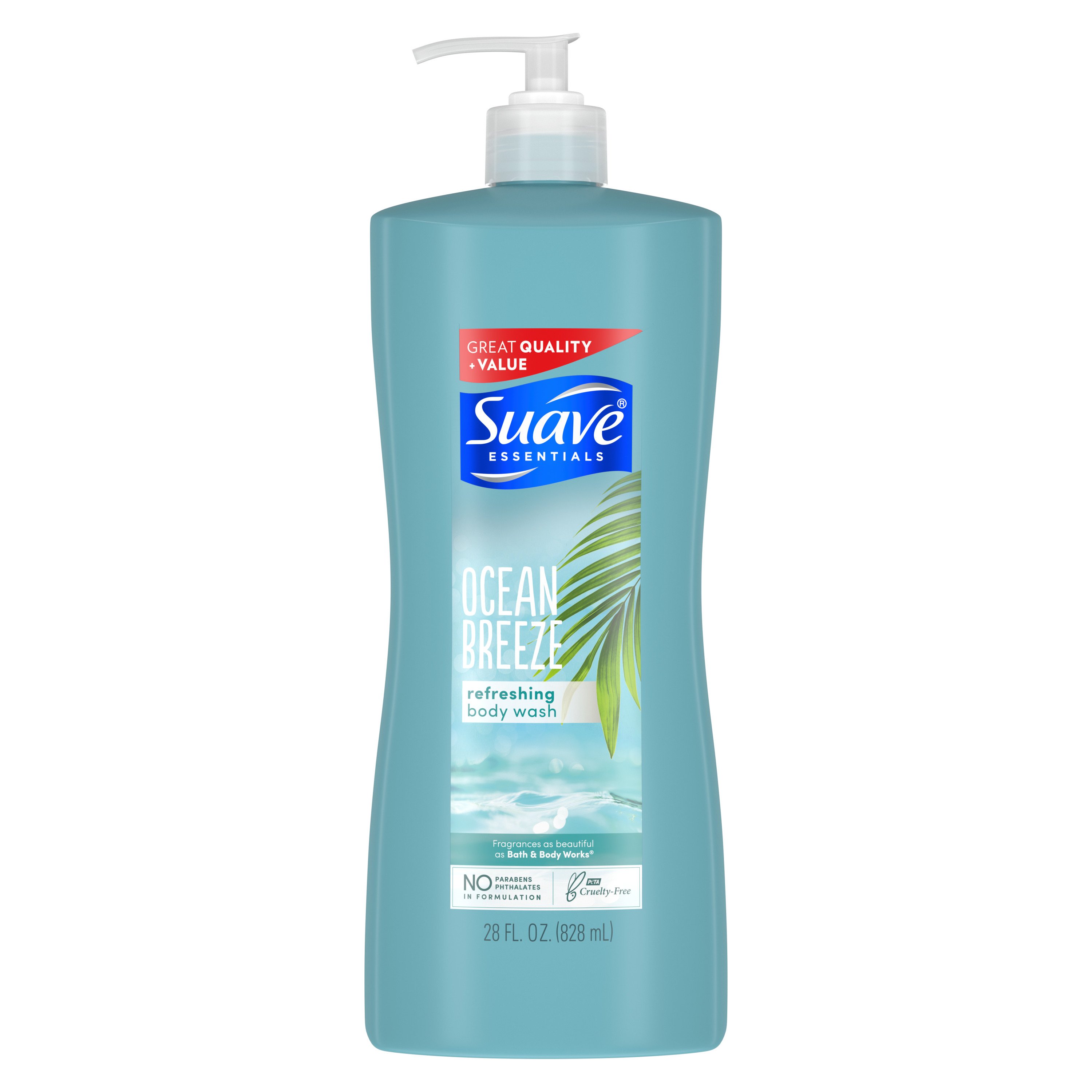 Suave Essentials Body Wash Ocean Breeze - Shop Body wash at H-E-B