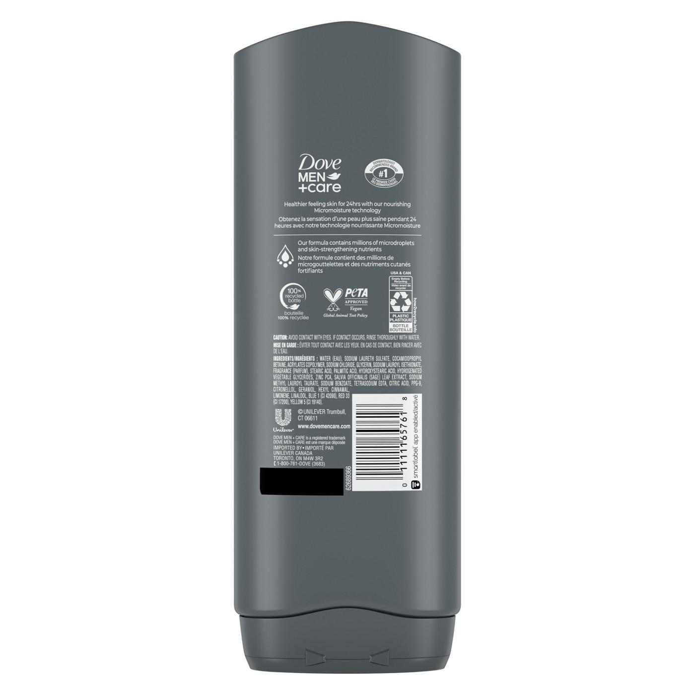 Dove Men+Care Reviving Body + Face Wash - Minerals + Sage - Shop Body ...