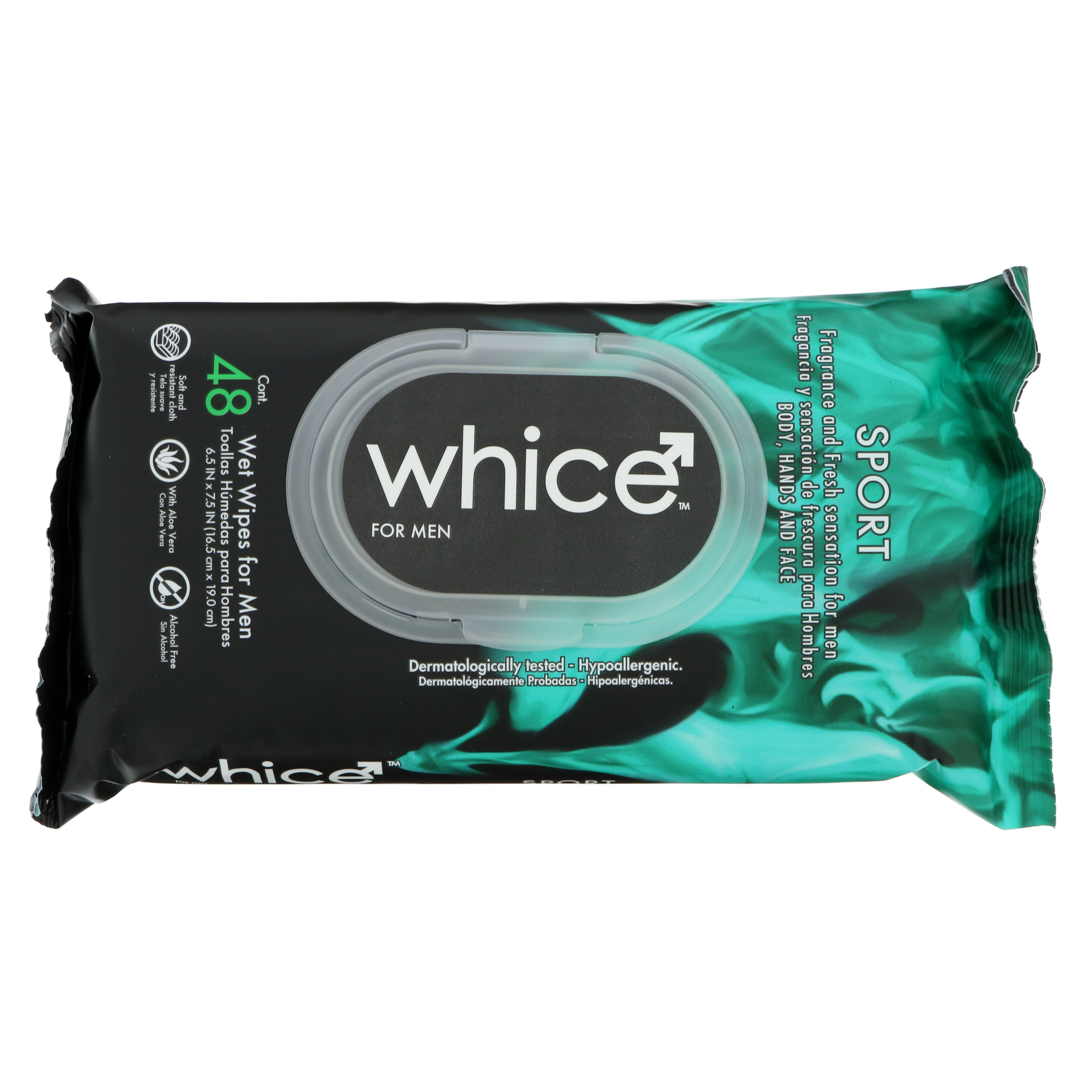Whice Sport Wet Wipes For Men - Shop Cleansing cloths at H-E-B