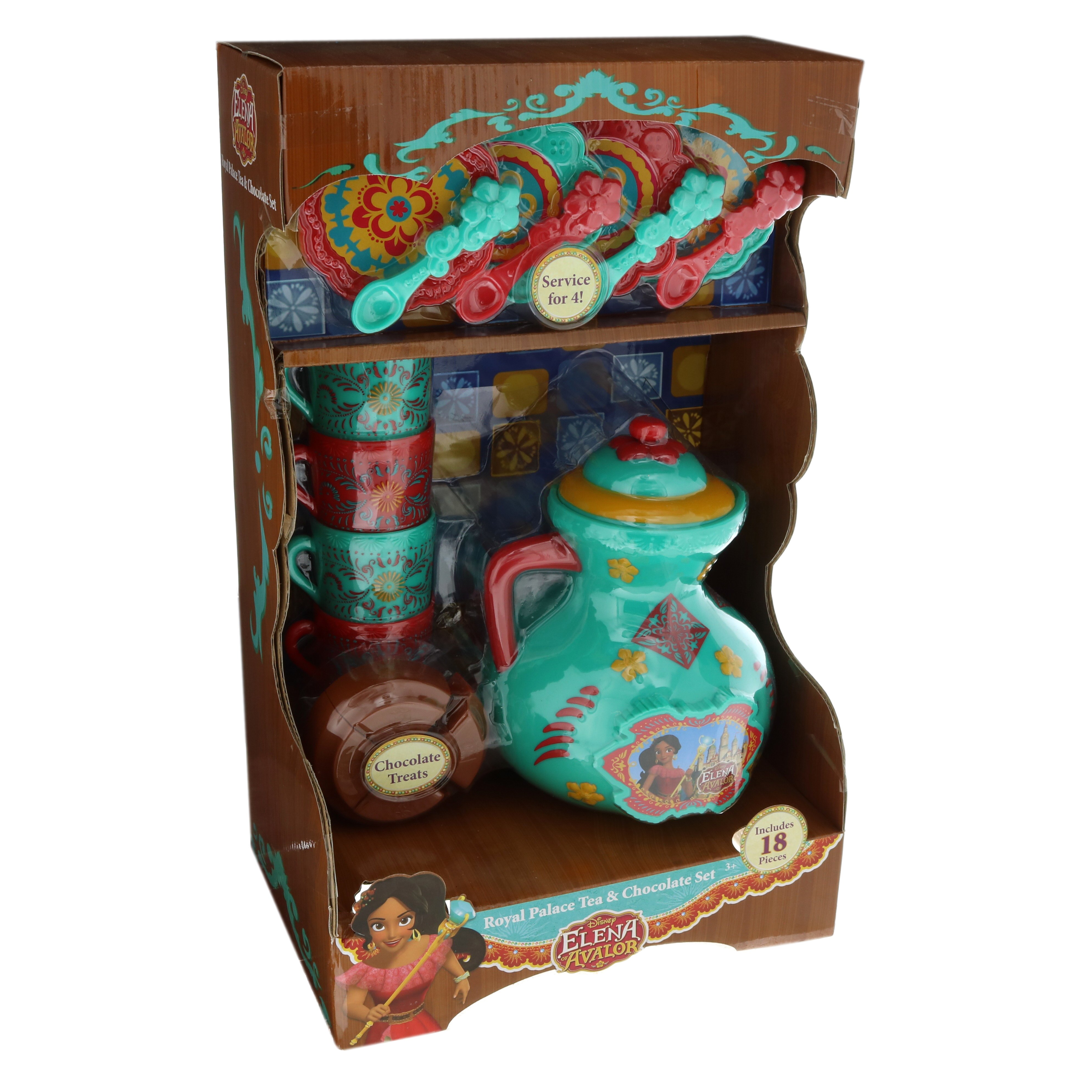 Disney Elena Of Avalor Royal Chocolate Tea Set - Shop Dress up ...