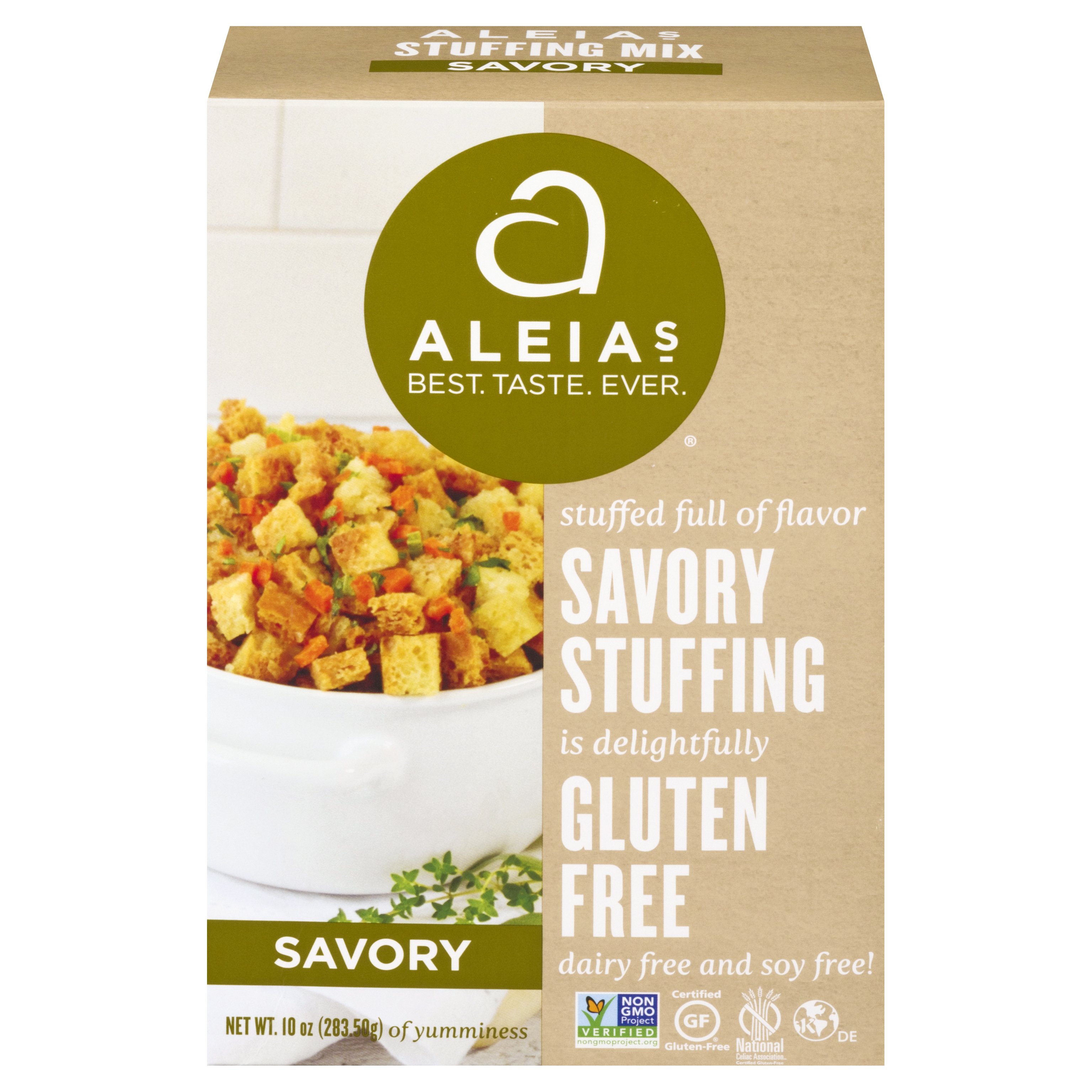 Aleia's Savory Gluten Free Stuffing Mix, 10 oz | Central Market ...