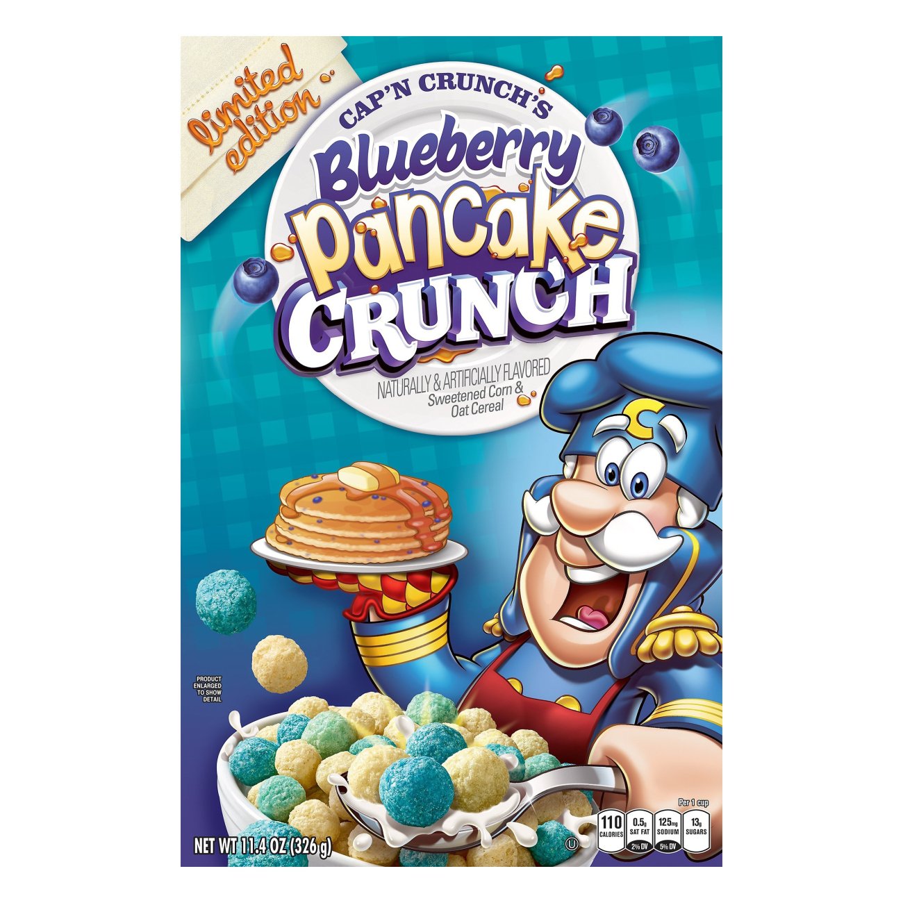 Cap'n Crunch Blueberry Pancake Crunch - Shop Cereal at H-E-B