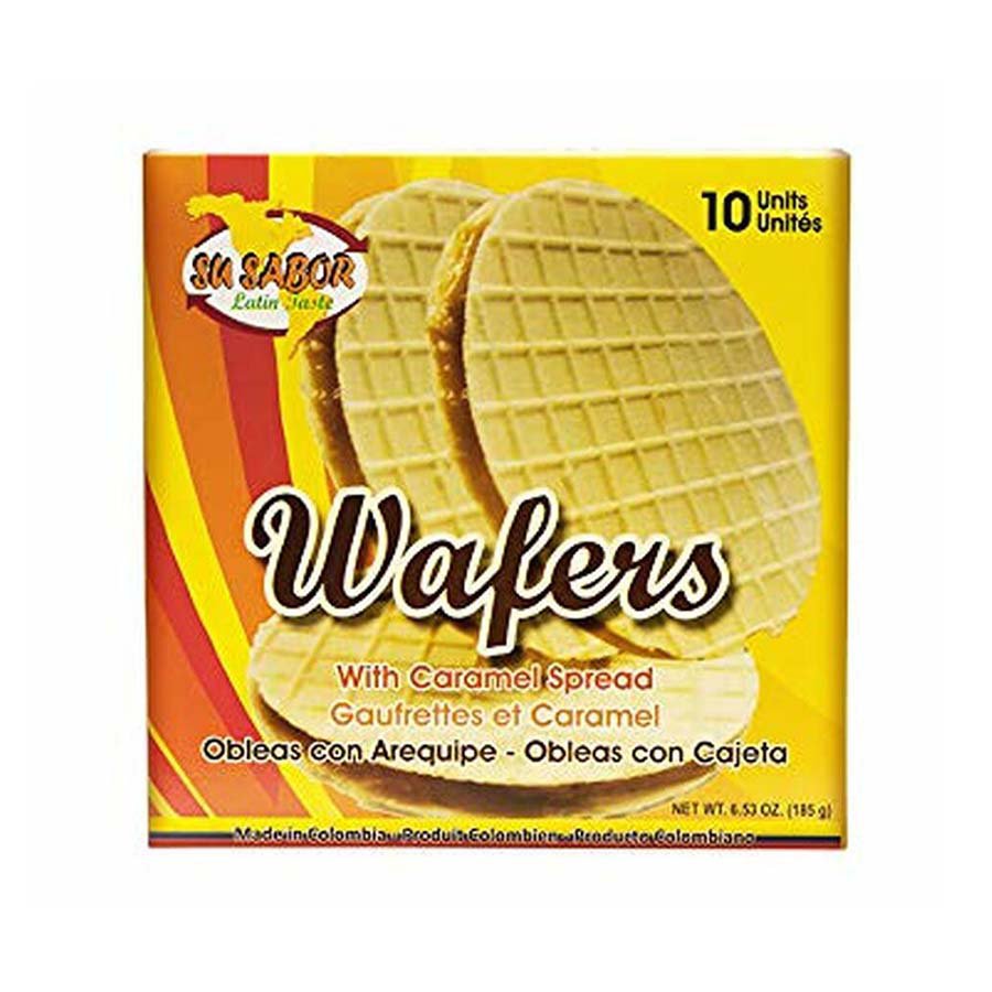 Su Sabor Obleas Con Arequipe Wafers With Caramel Spread - Shop Cookies ...