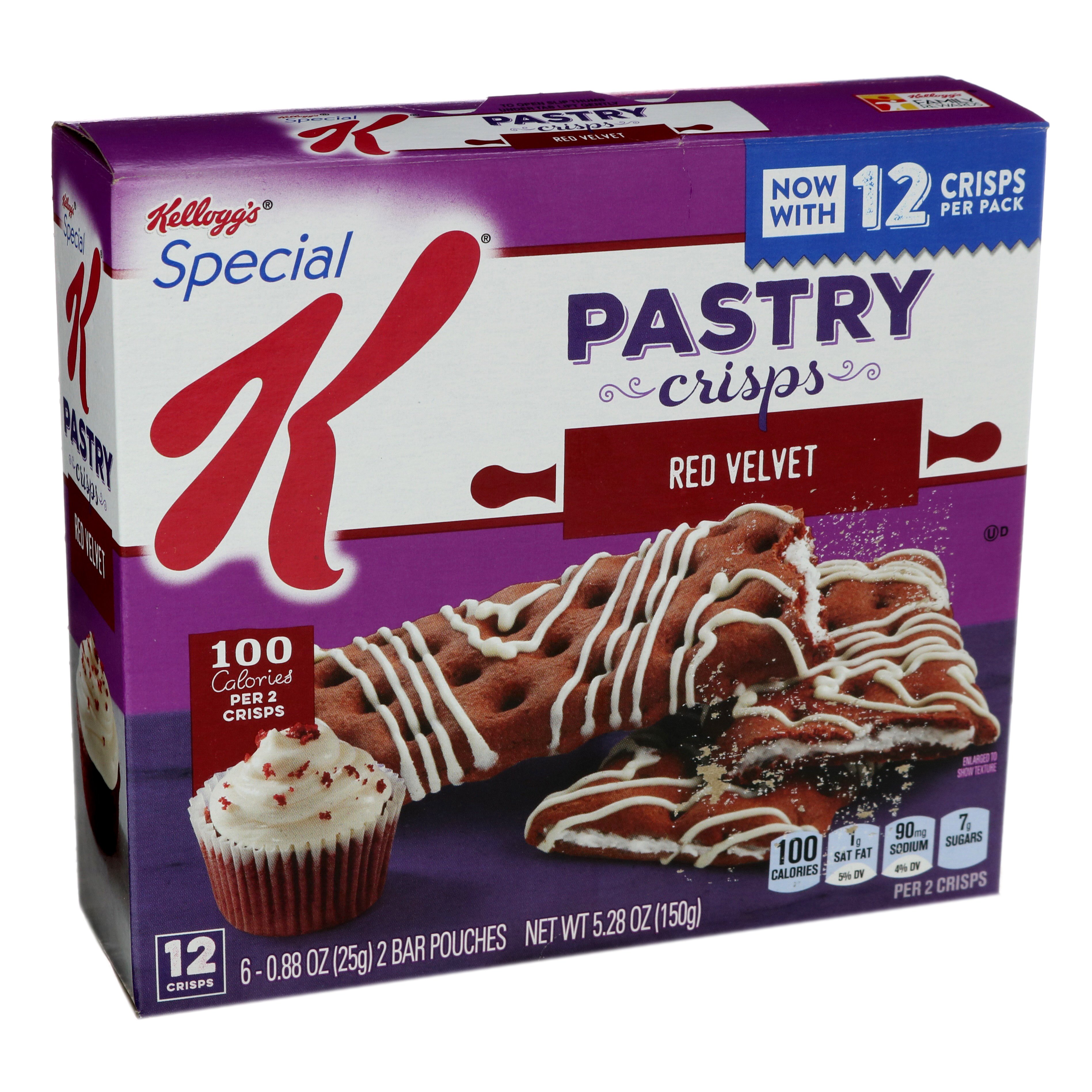 Kellogg's Special K Red Velvet Pastry Crisps - Shop Granola & snack ...
