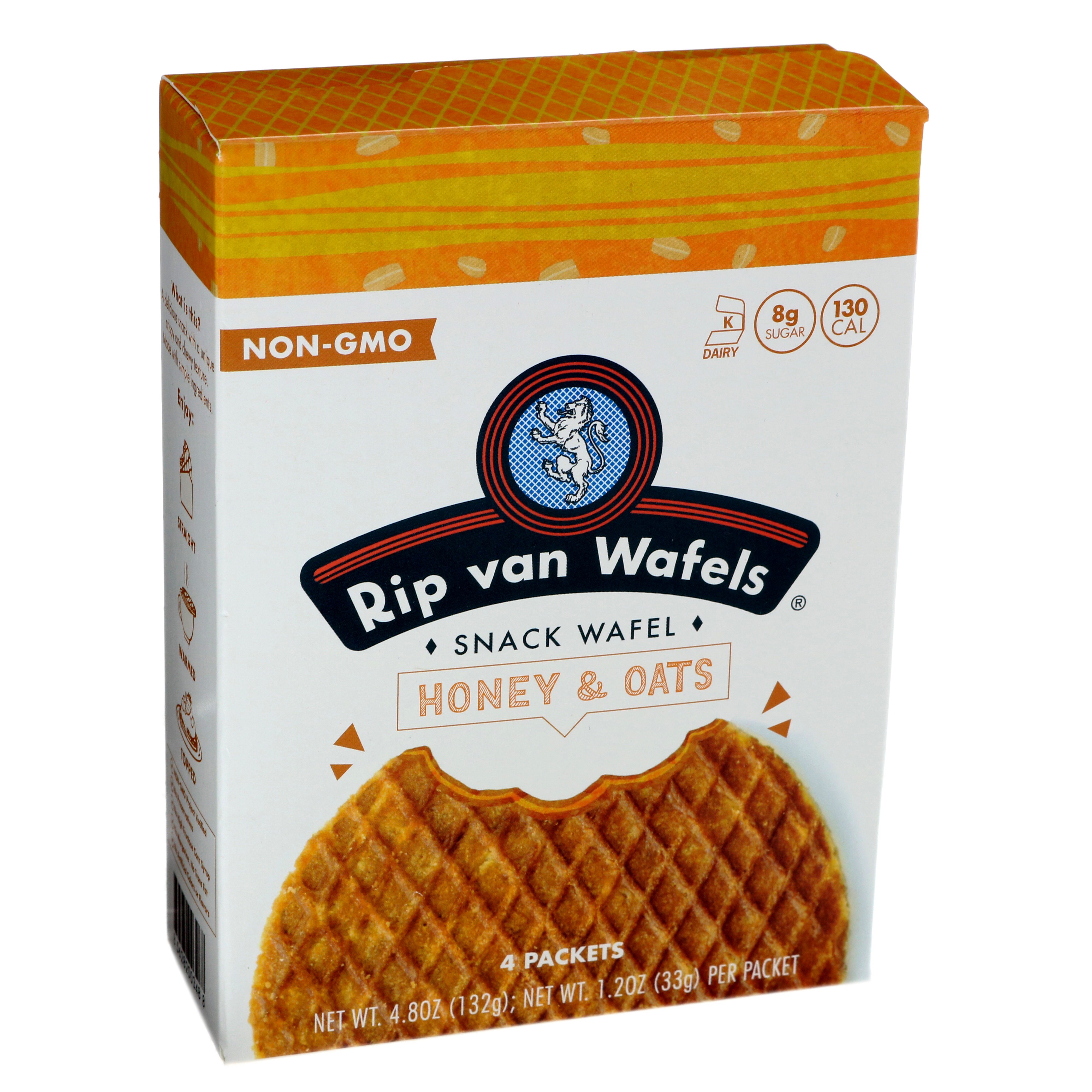 Rip Van Wafels Honey And Oats - Shop Cookies at H-E-B
