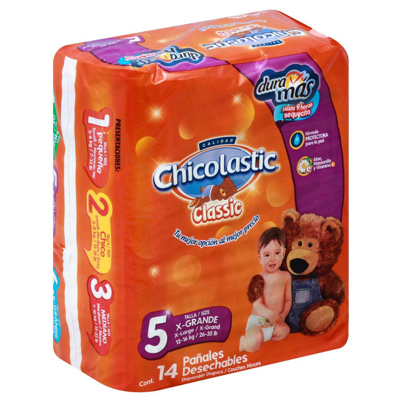Chicolastic Classic Diapers, 14 ct - Shop Diapers at H-E-B